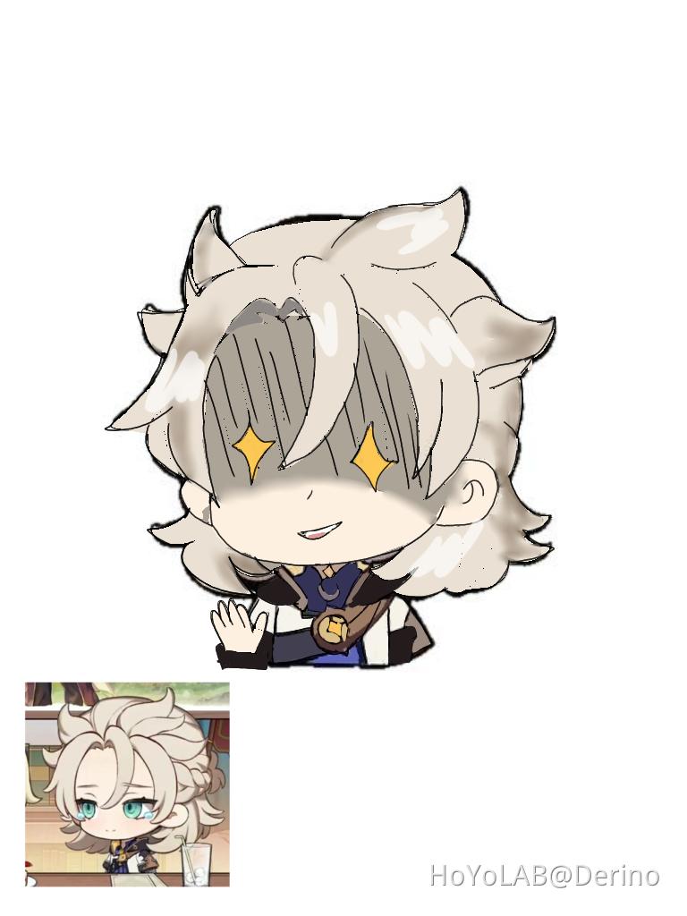 Albedo sticker :D Genshin Impact | HoYoLAB