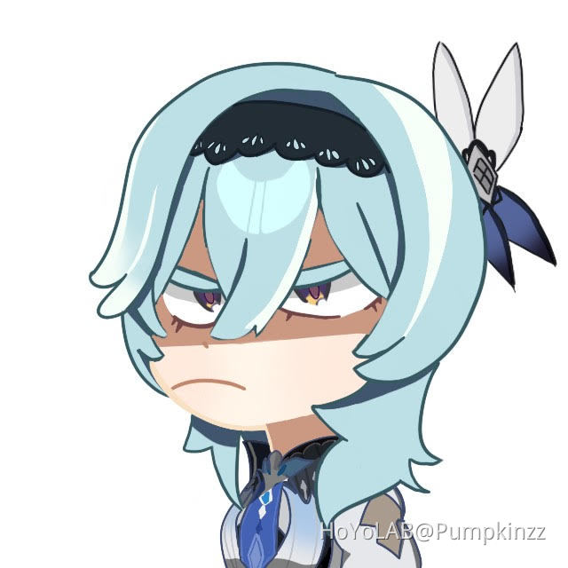 Angry but not really Eula idk what to title it really Genshin Impact ...