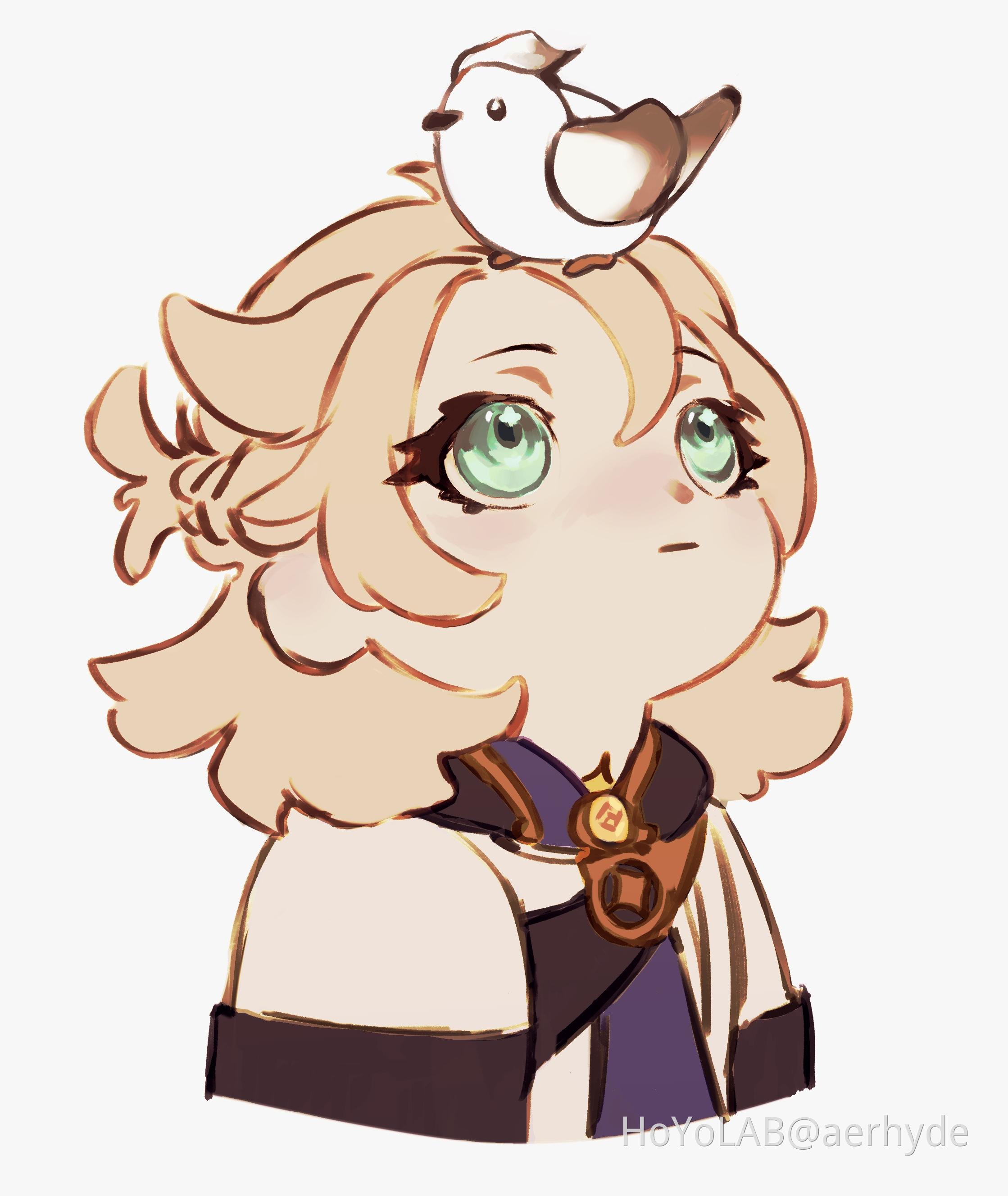 albedo + snow finch Genshin Impact | HoYoLAB
