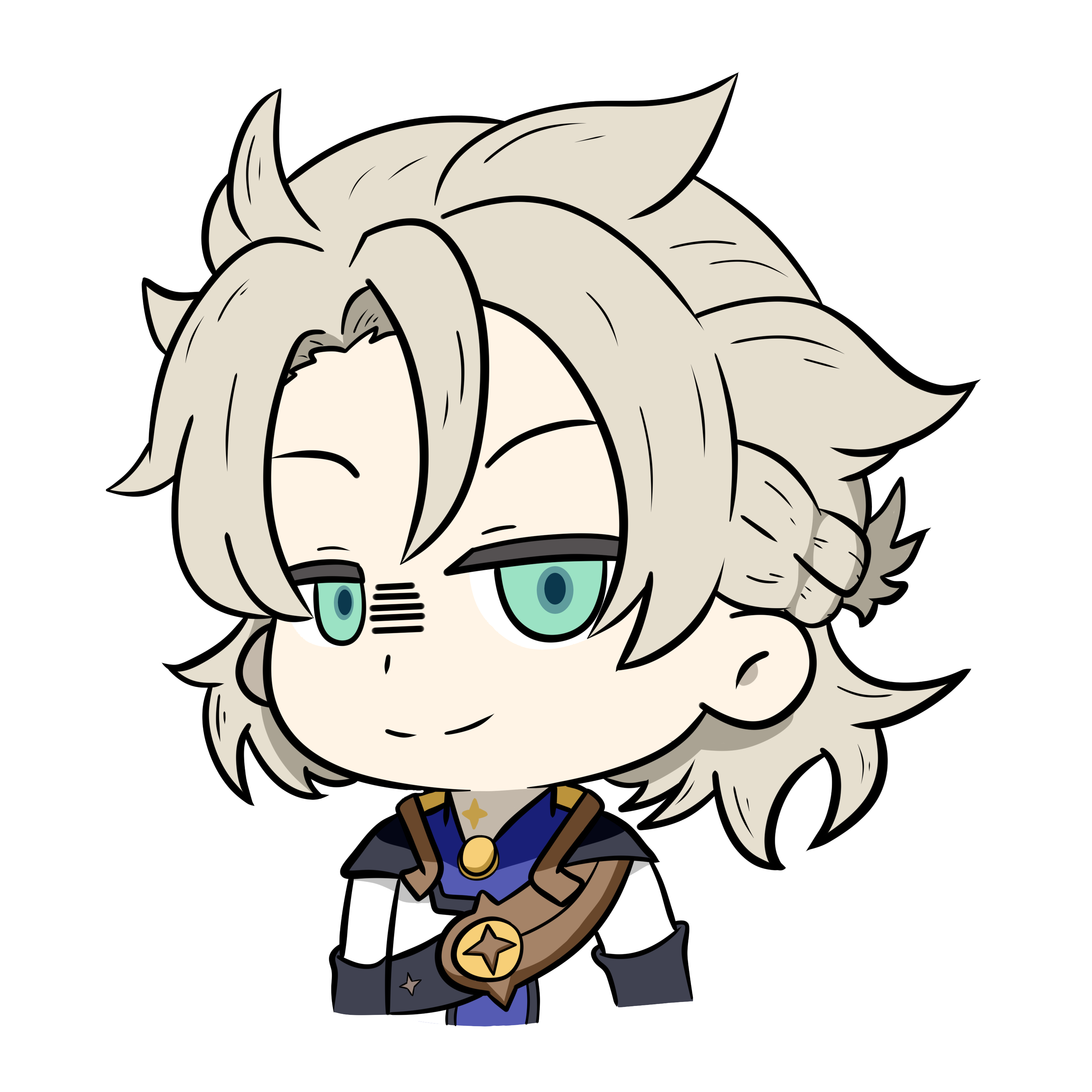 Smug Albedo Genshin Impact | HoYoLAB