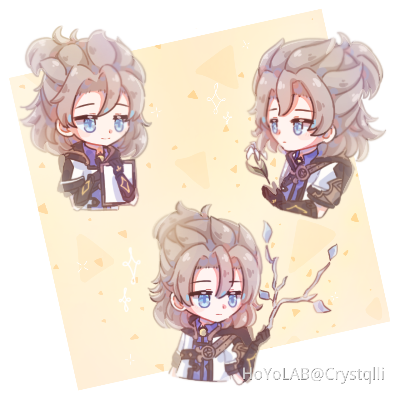 Albedo Stickers Genshin Impact | HoYoLAB