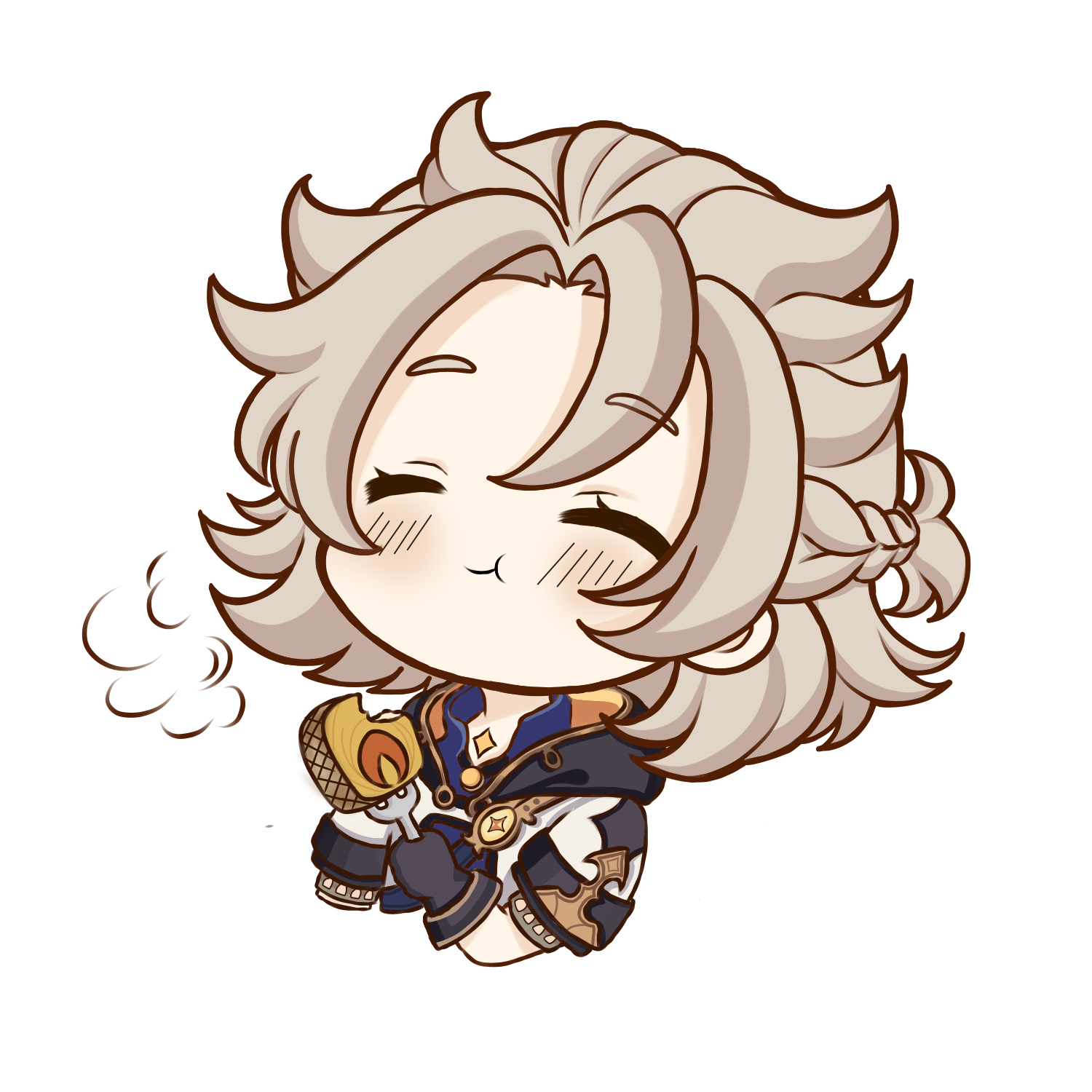 ALBEDO ENJOYING HIS FOOD Genshin Impact | HoYoLAB