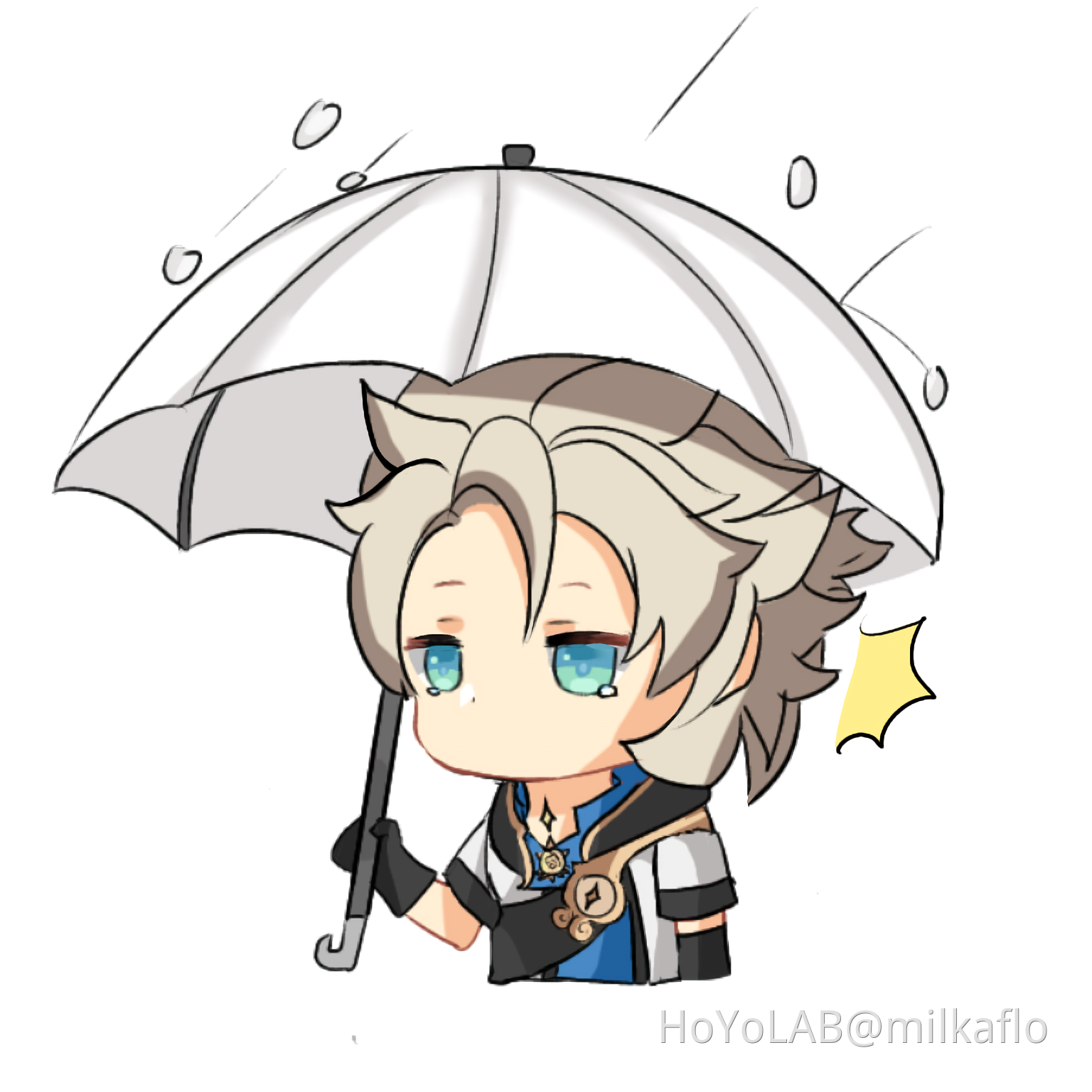 Albedo sticker contest~ Genshin Impact | HoYoLAB