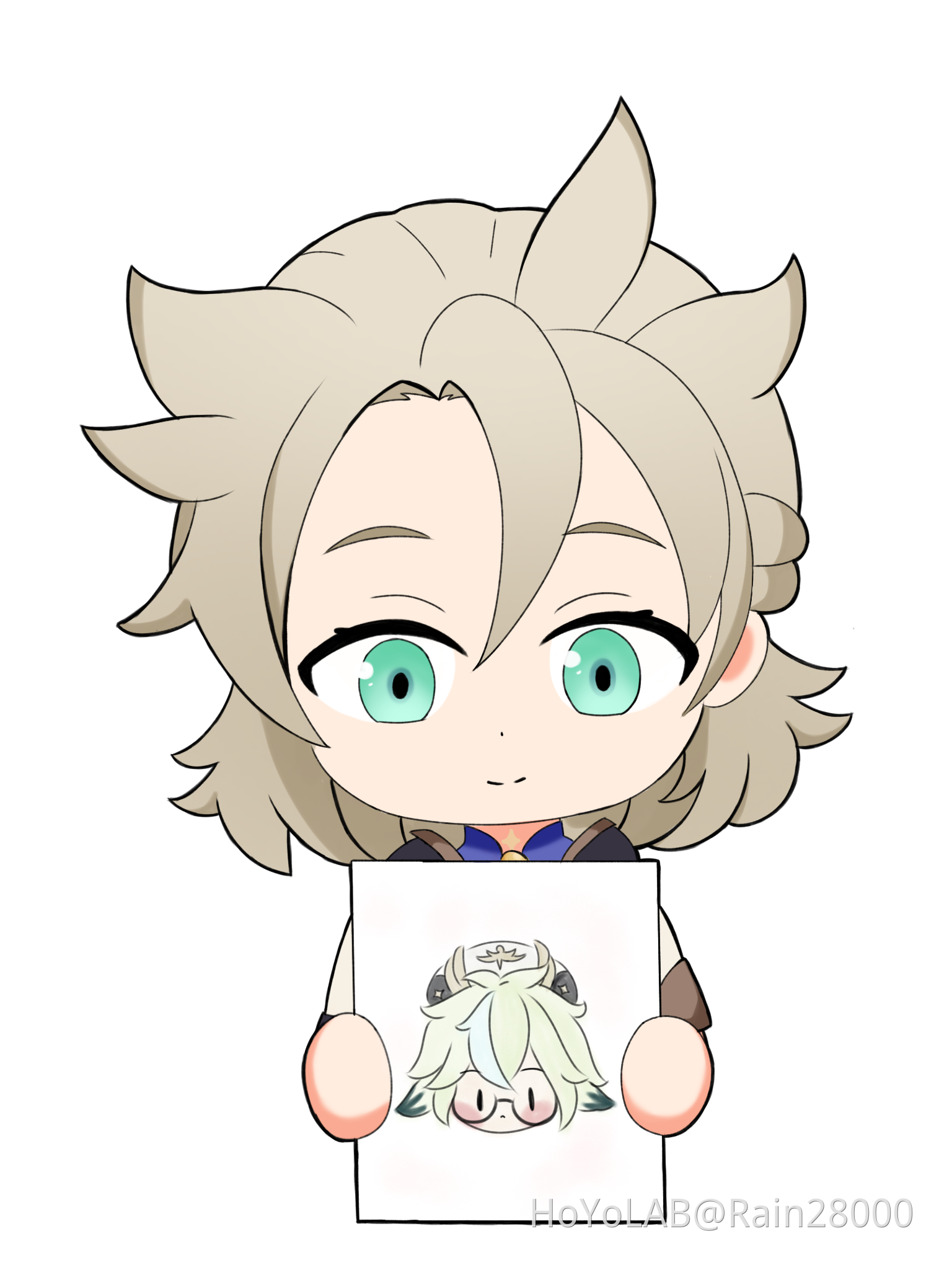 Albedo Drew Sucrose Genshin Impact | HoYoLAB