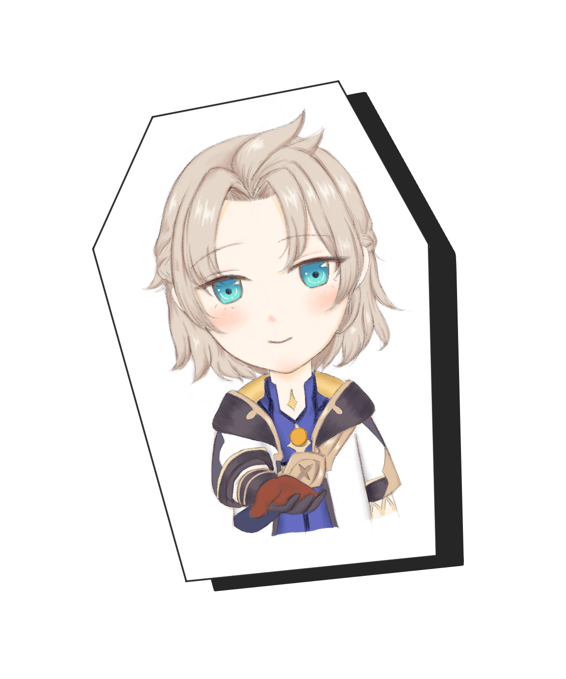 Albedo Sticker 2/4 ! Genshin Impact | HoYoLAB