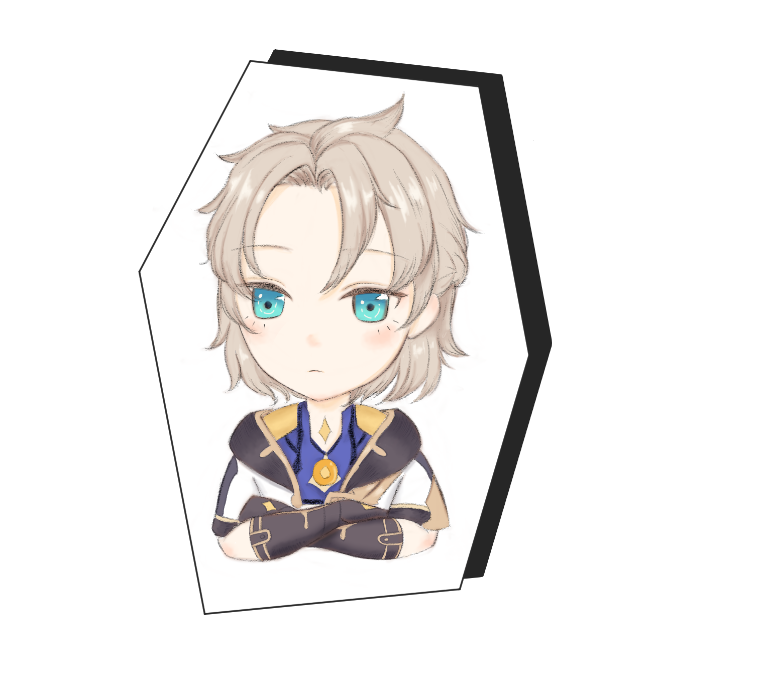 Albedo sticker 4/4 ! Genshin Impact | HoYoLAB