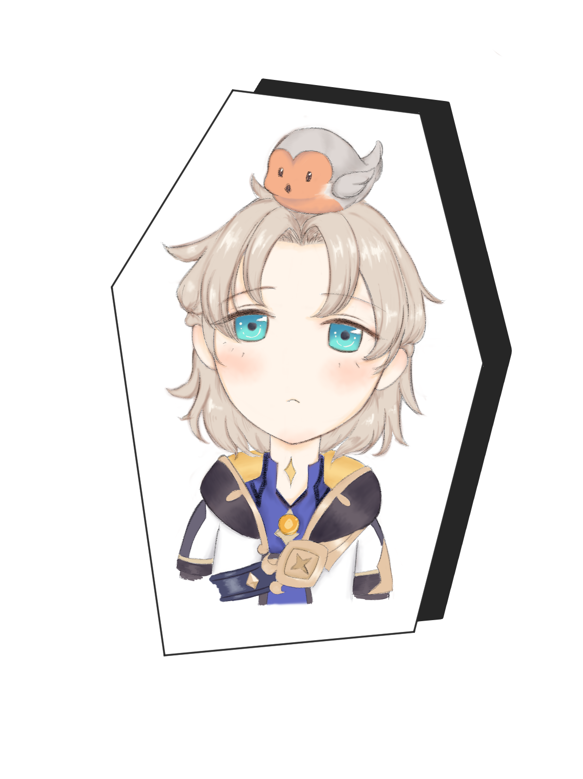 Albedo sticker 3/4 ! Genshin Impact | HoYoLAB