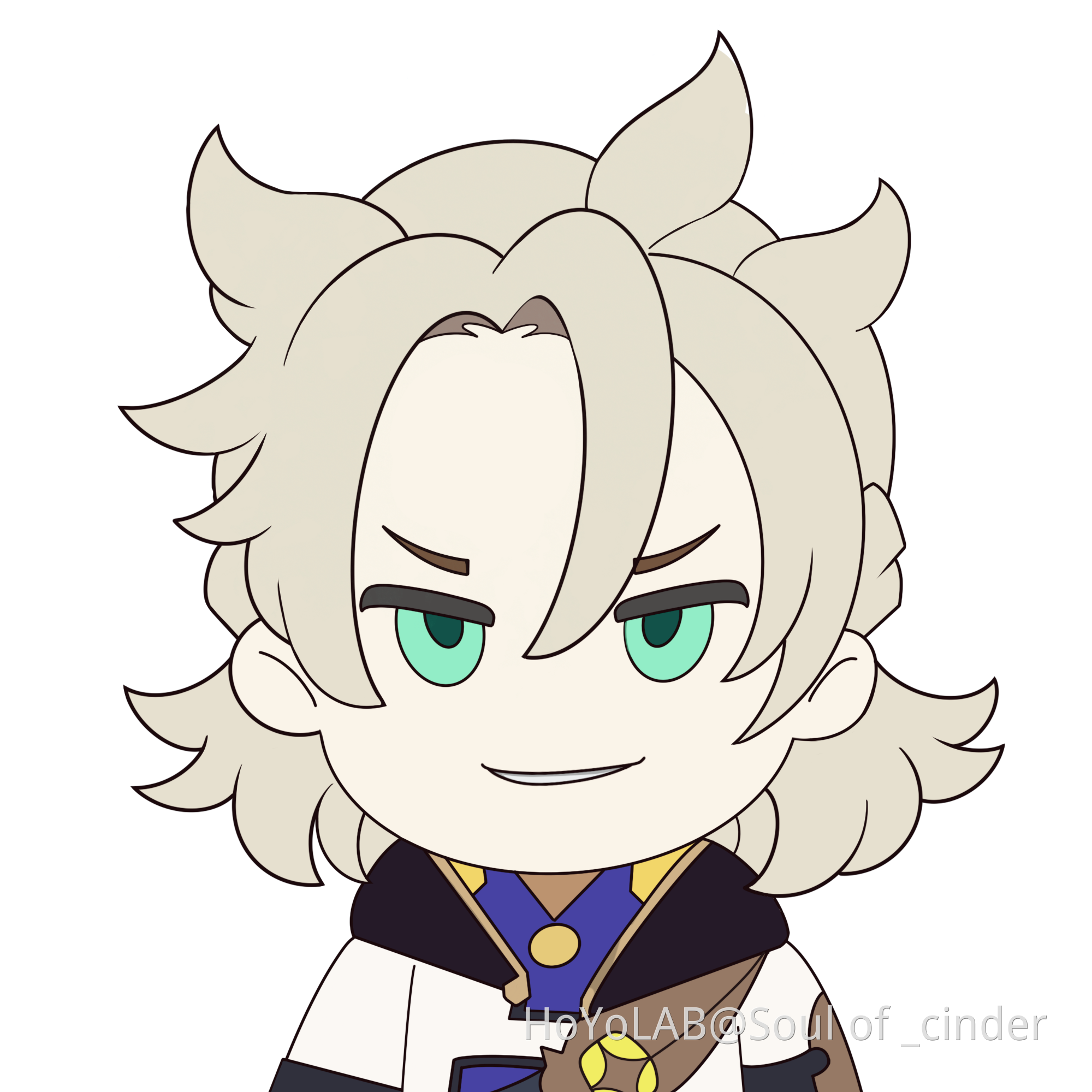 Albedo emote 5 - HoYoverse Player Community