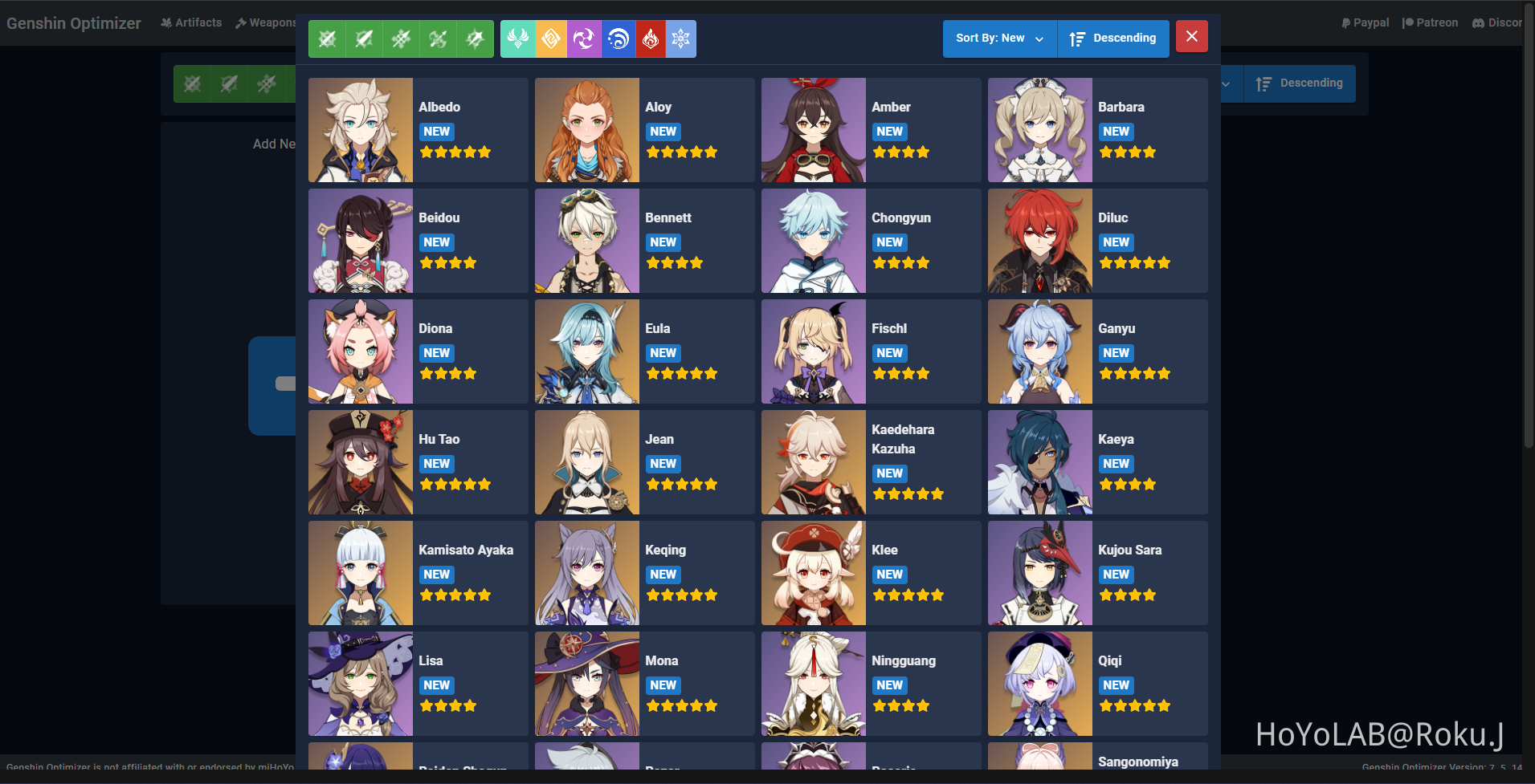 แนะนำเว็บบิวด์ตัวละคร Genshin Optimizer ~~~ Genshin Impact | HoYoLAB