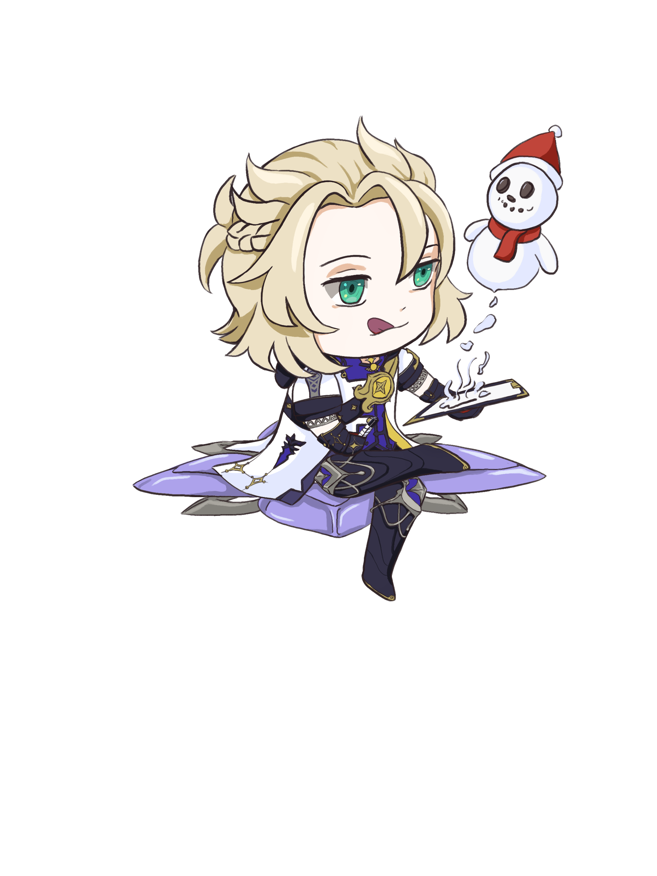 Albedo sticker - Chill Genshin Impact | HoYoLAB