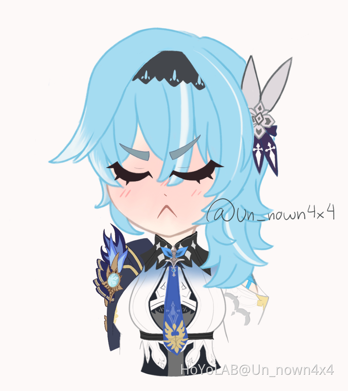 Eula sticker! Genshin Impact | HoYoLAB