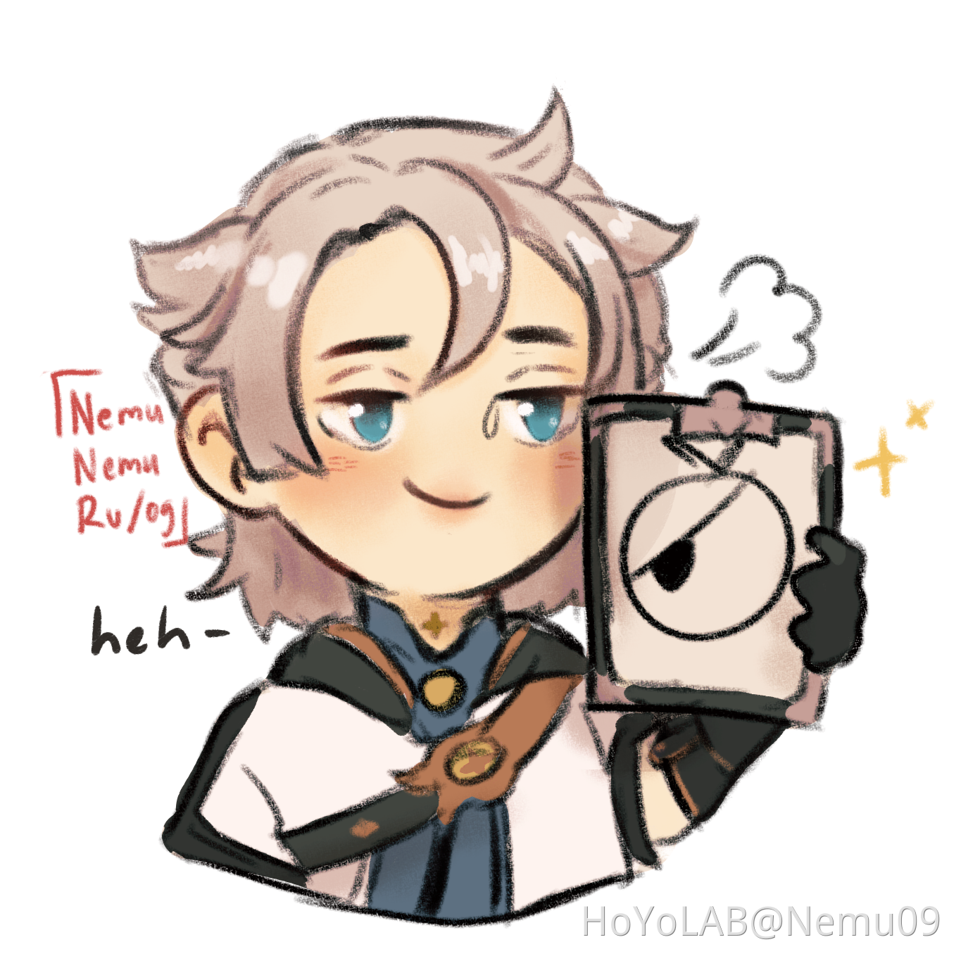 Albedo Sticker - A master piece! Genshin Impact | HoYoLAB