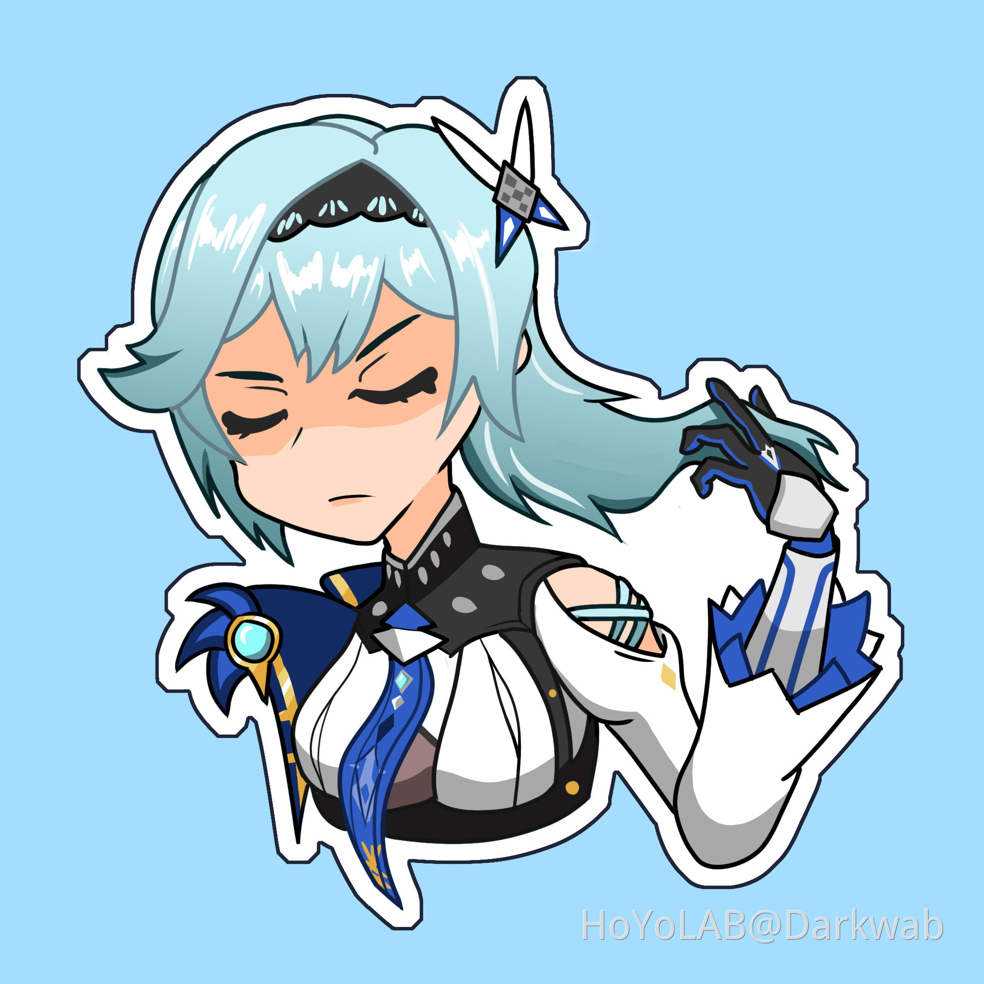 Eula Sticker Genshin Impact | HoYoLAB