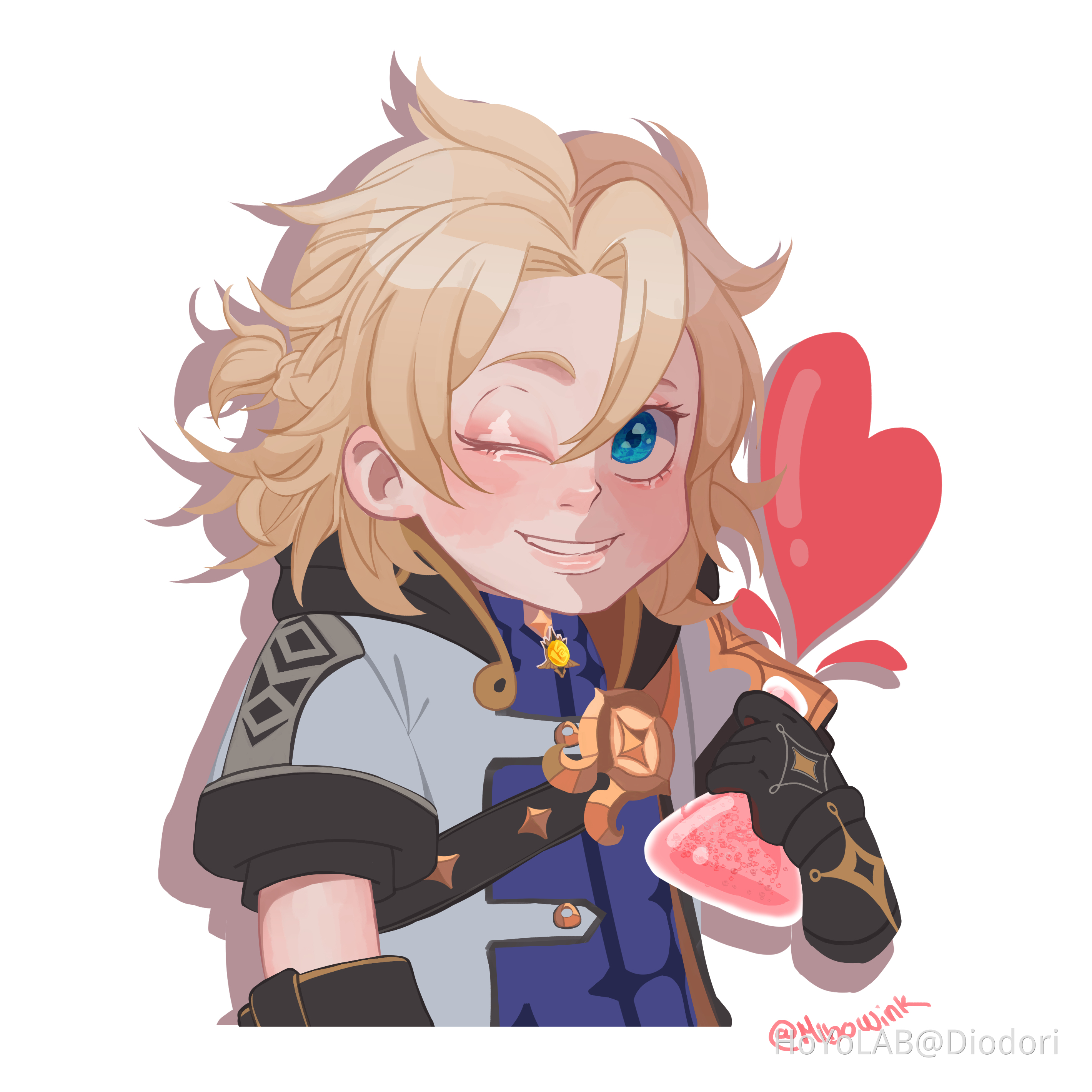 Albedo Love Potion Genshin Impact | HoYoLAB