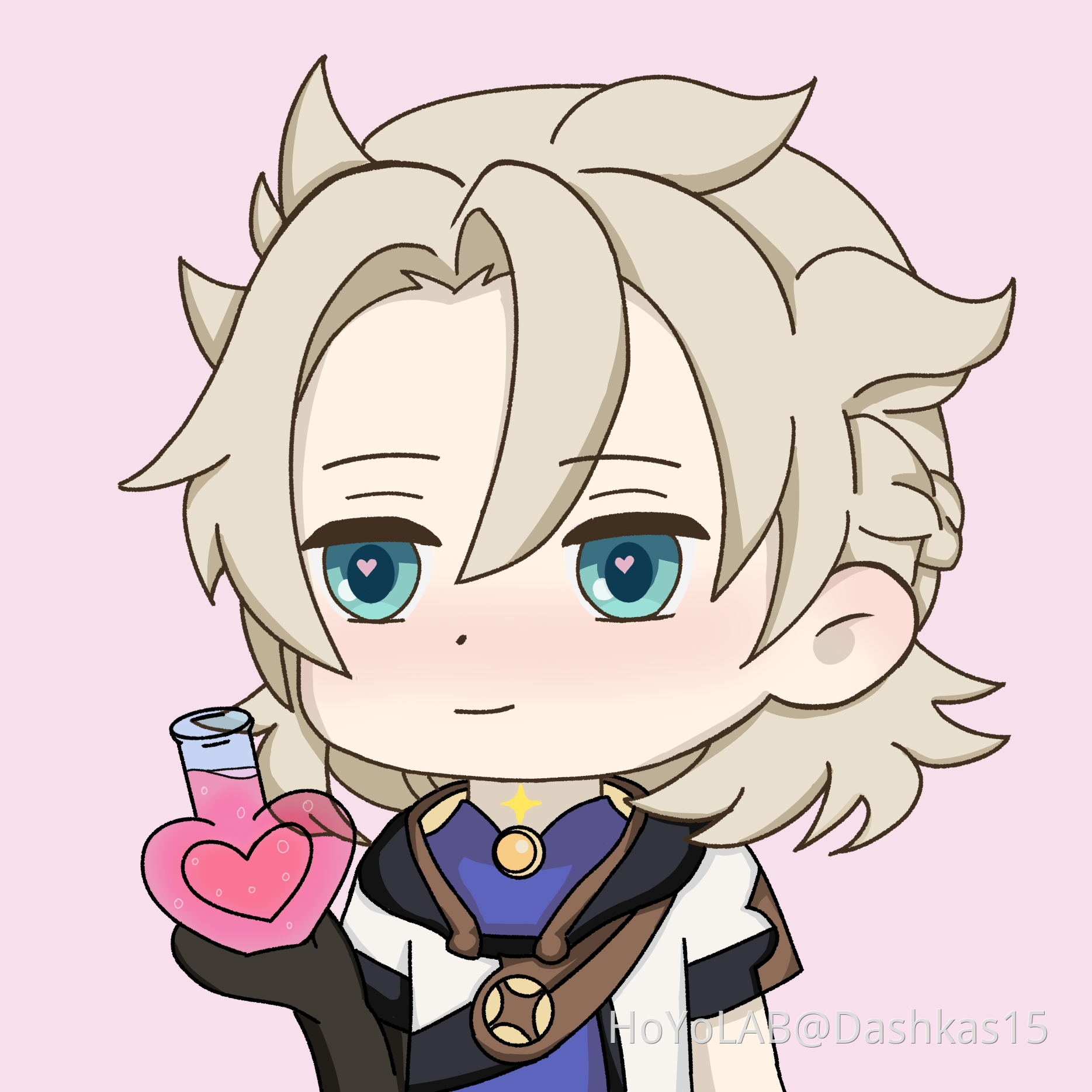 Albedo sticker Genshin Impact | HoYoLAB