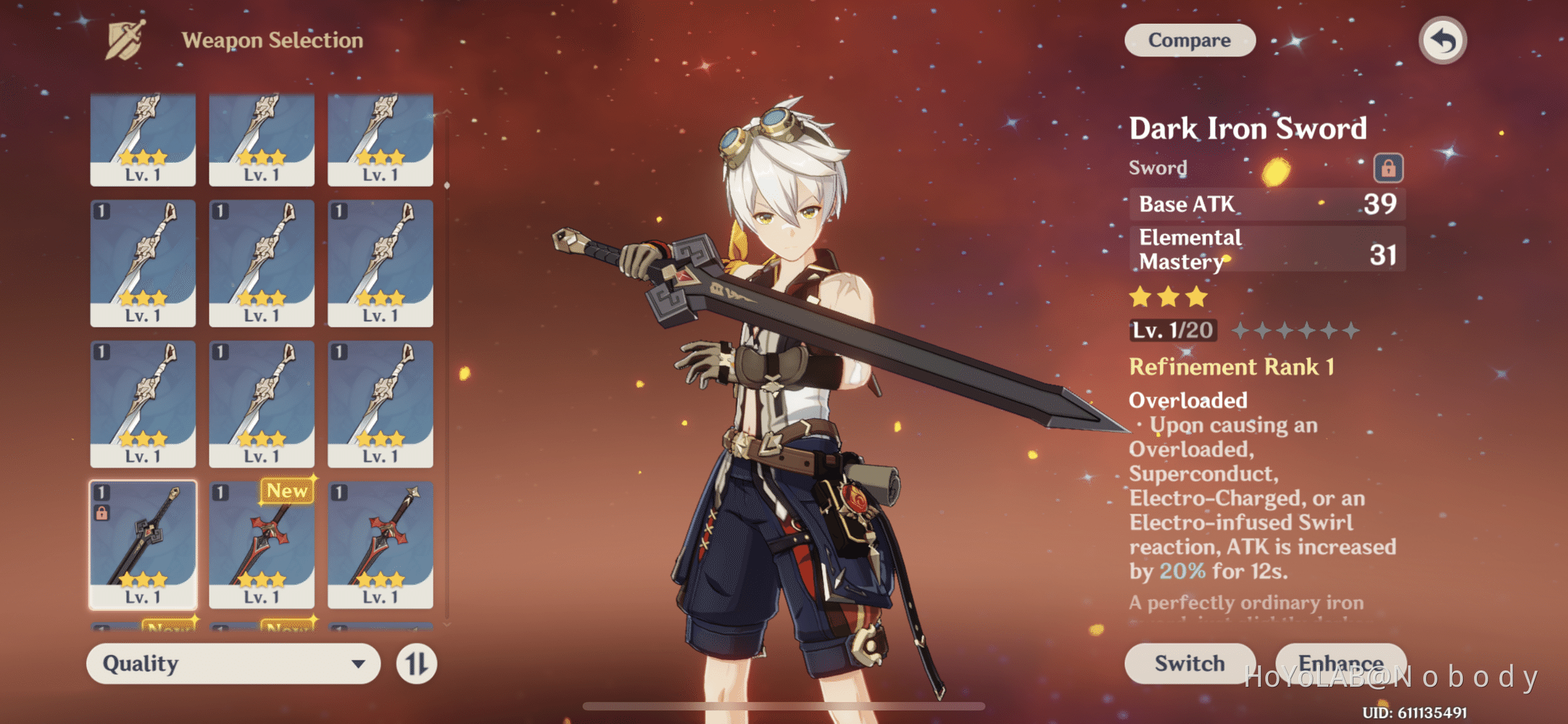 GUIDE - How to get Dark Iron Sword Genshin Impact | HoYoLAB