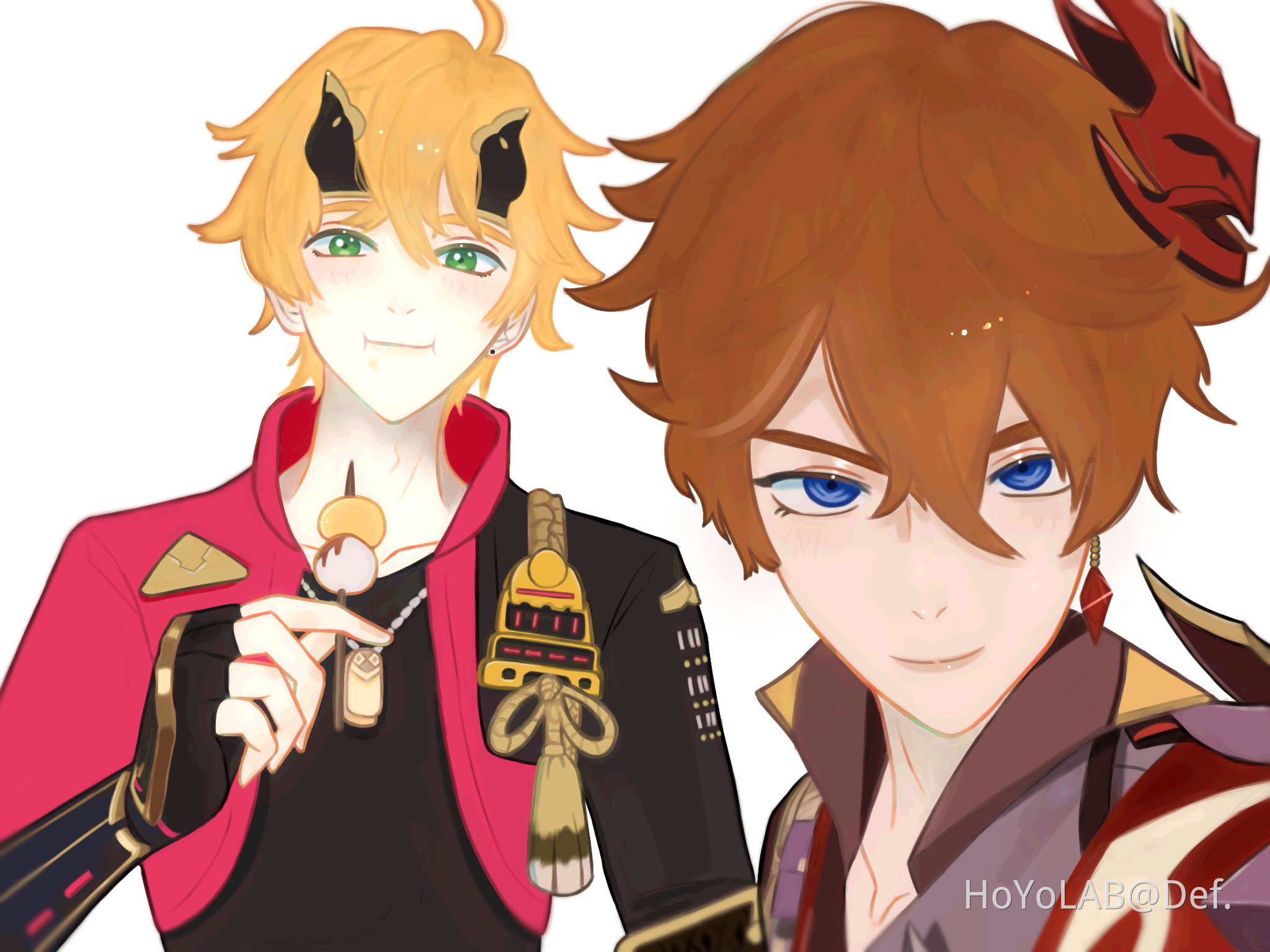 thoma & childe (>^ω^