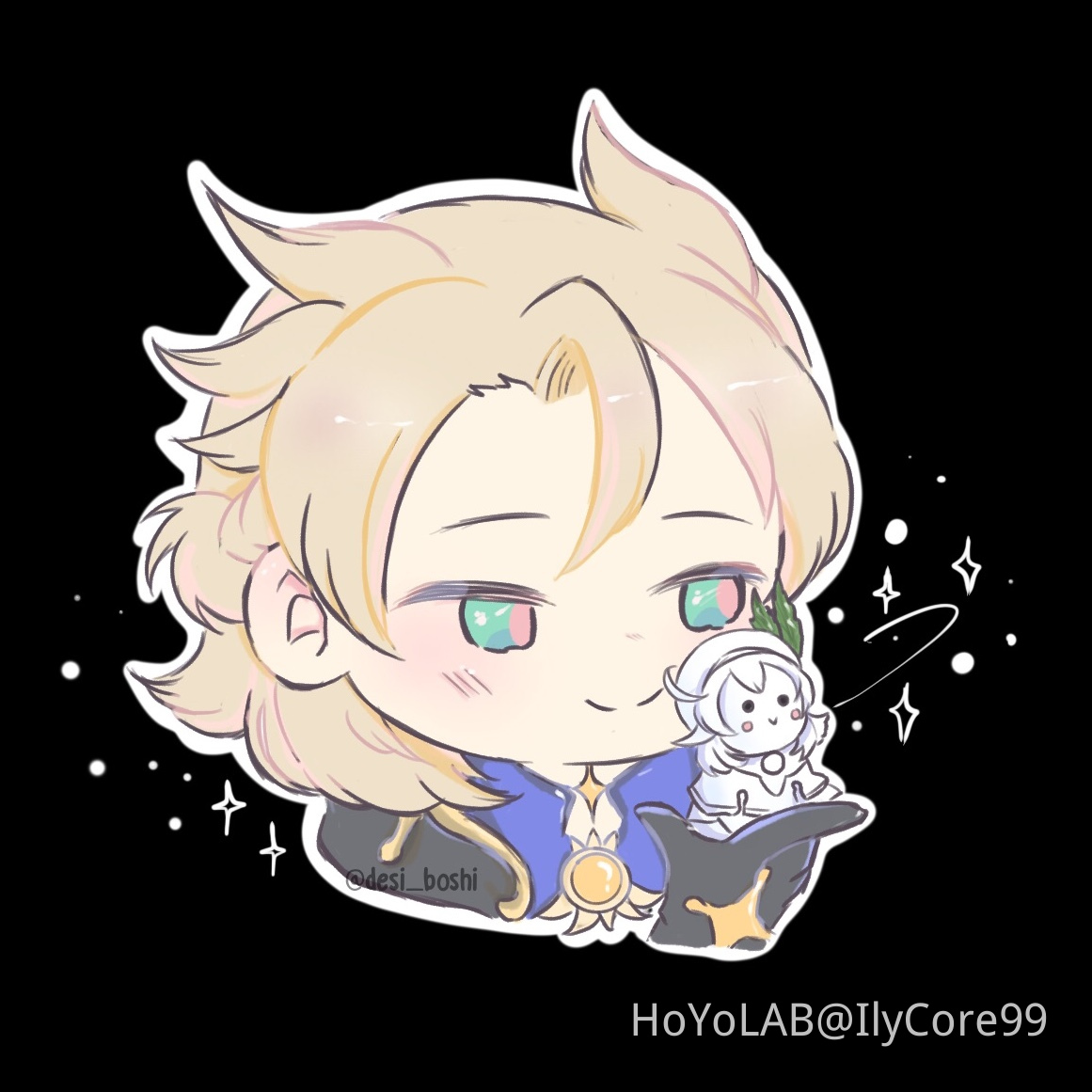 🌟Albedo snow sticker🌟 Genshin Impact | HoYoLAB