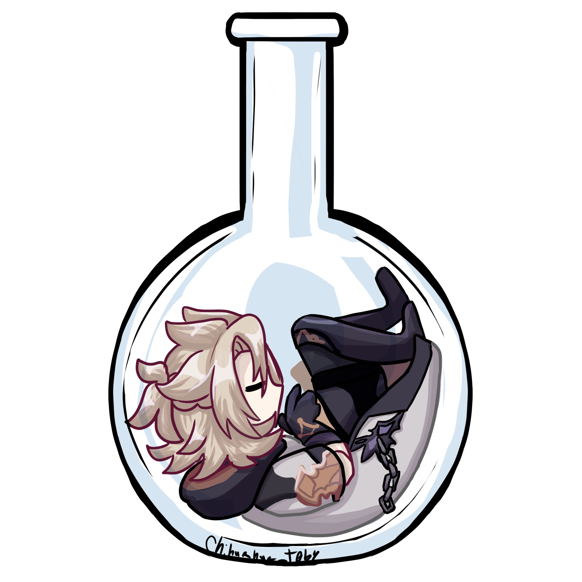 Homunculus In a Flask Genshin Impact | HoYoLAB