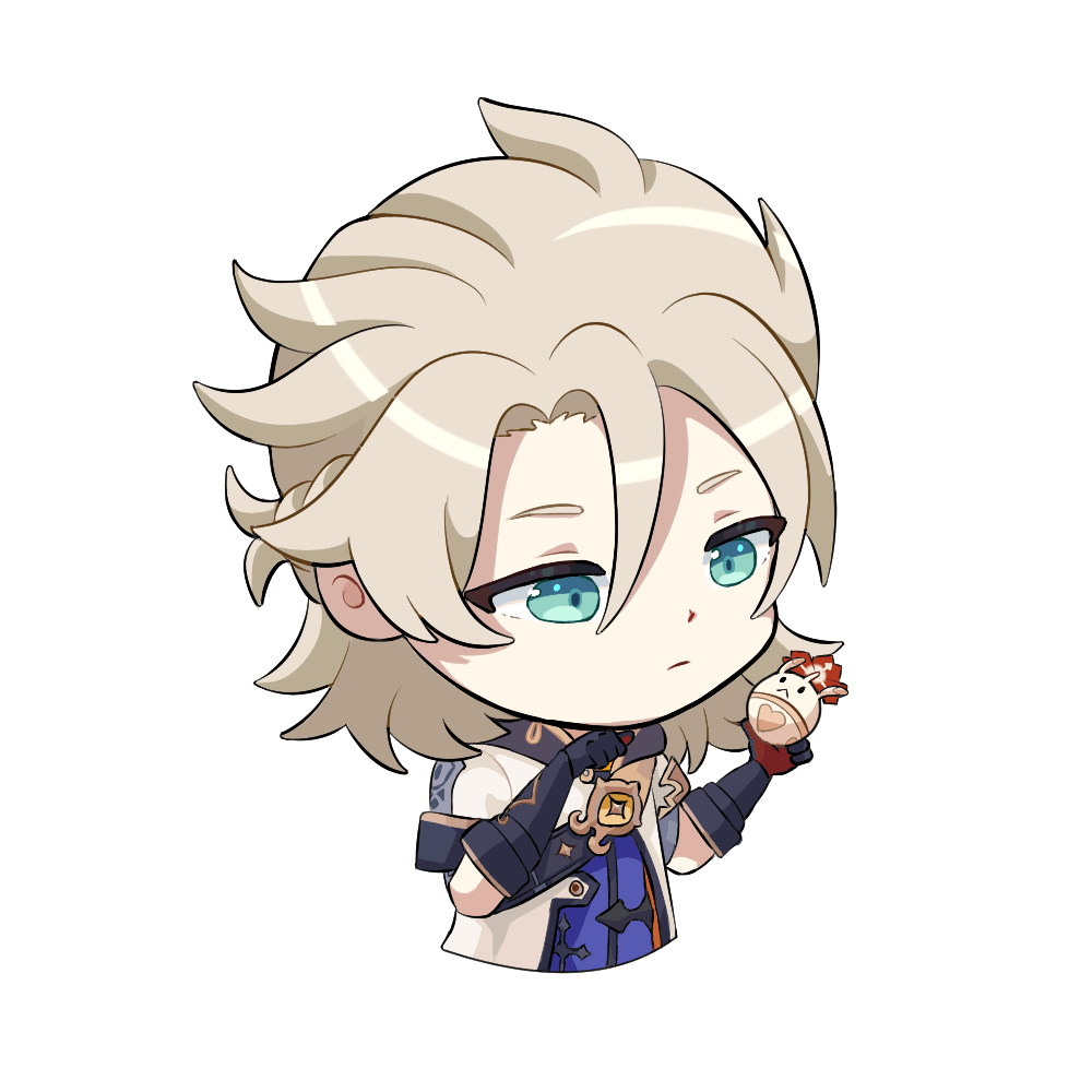 Albedo Emoji Genshin Impact | HoYoLAB