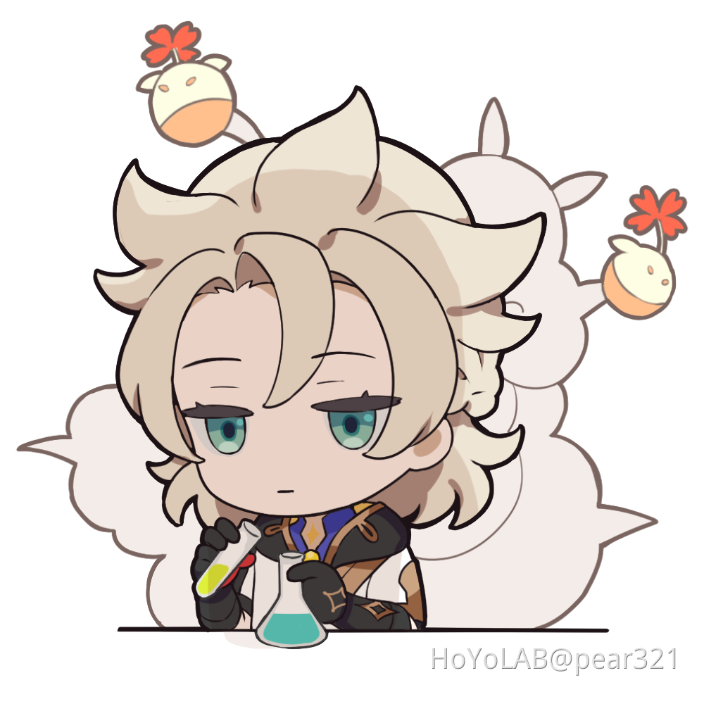 Albedo Sticker 1 Genshin Impact | HoYoLAB