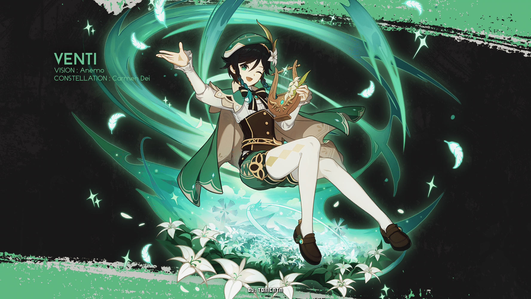 VENTI / BARBATOS "GOD OF FREEDOM" - THE ANEMO ARCHON [REGION ...