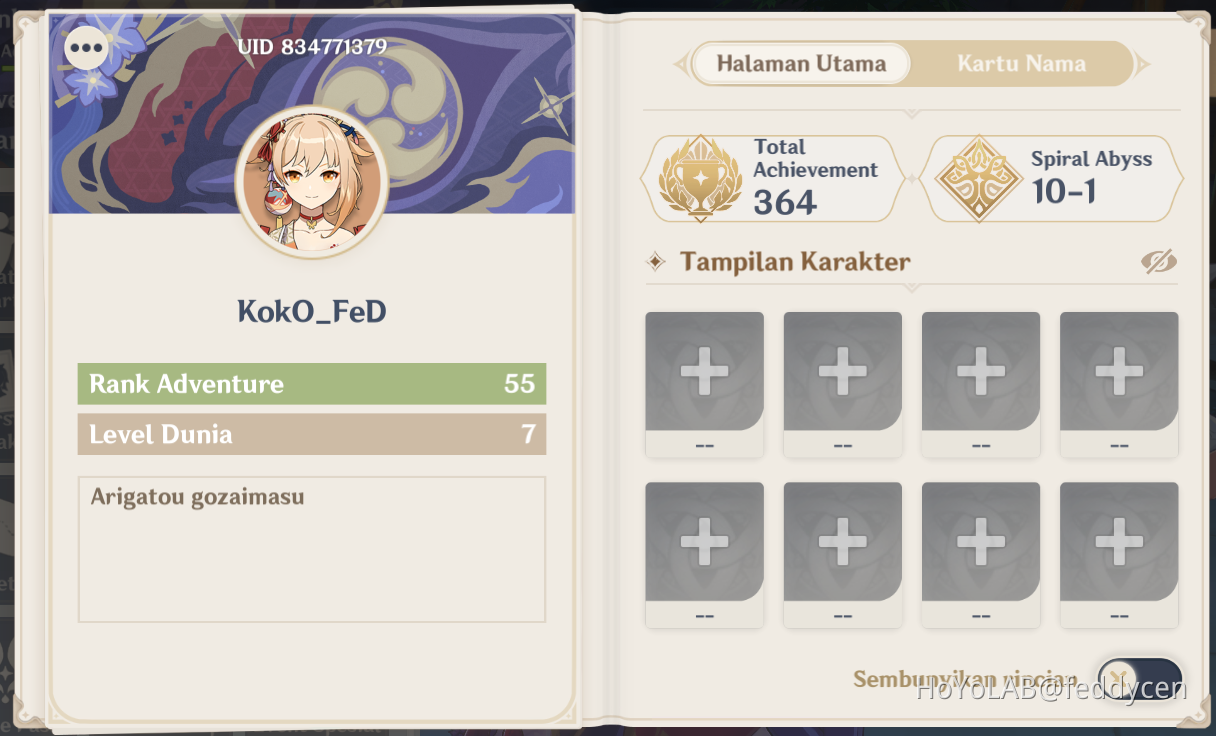 Mari berteman Genshin Impact | HoYoLAB