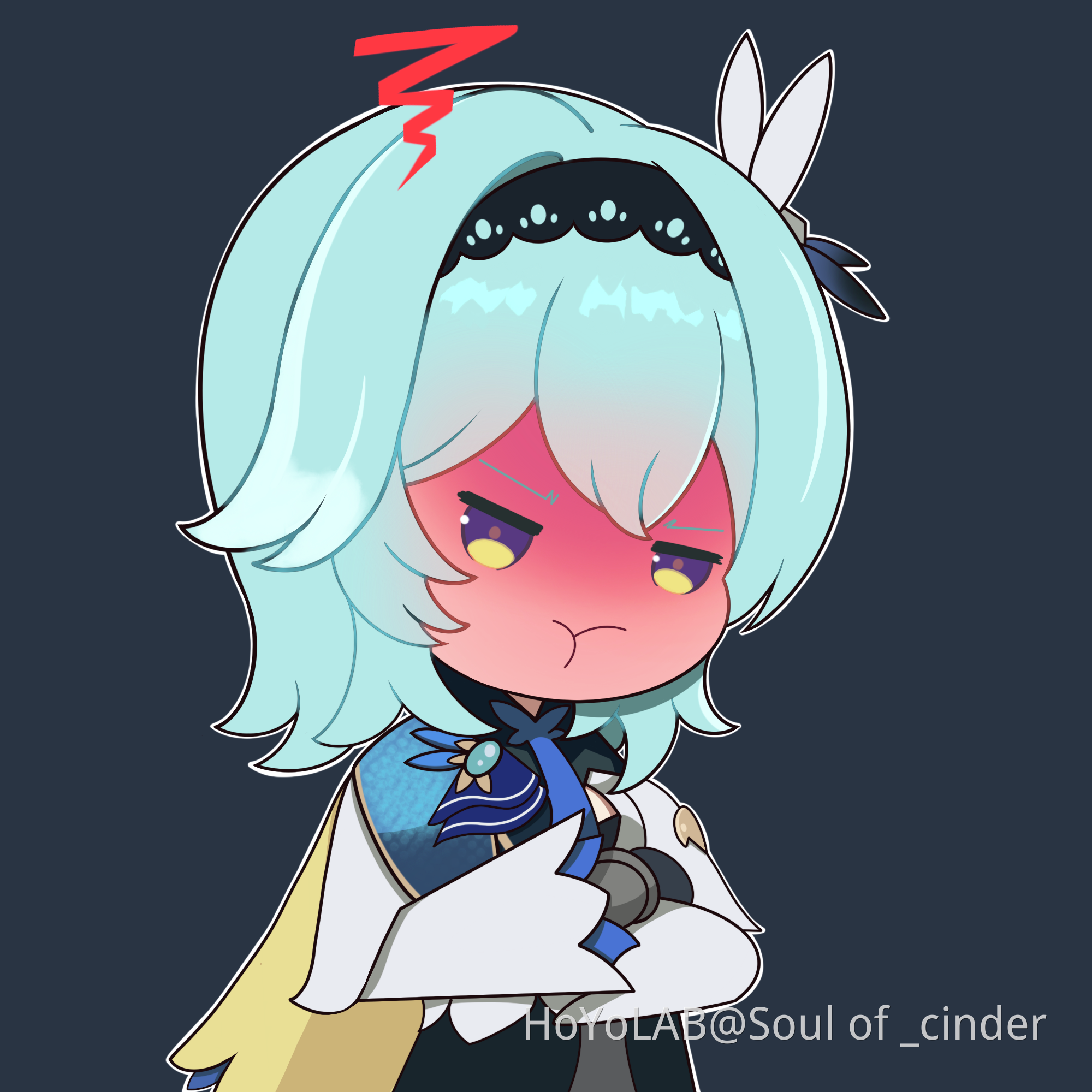 All 10 emotes I submitted for the emote sticker contests - HoYoverse ...