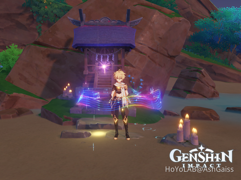 i opened the shrine using Geo , have u tried it ? Genshin Impact | HoYoLAB