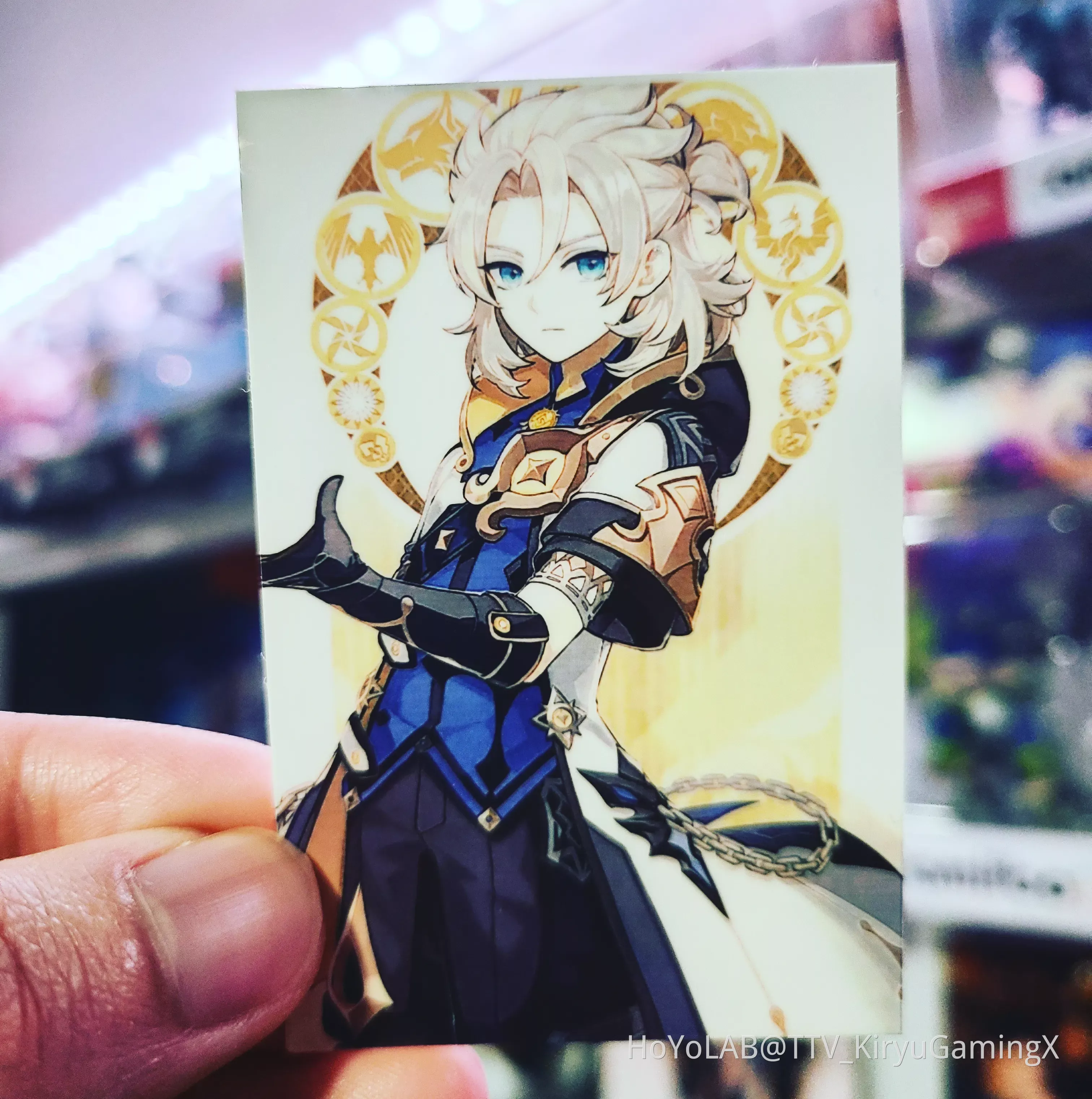 Albedo Photo Card 🌟 Genshin Impact | HoYoLAB