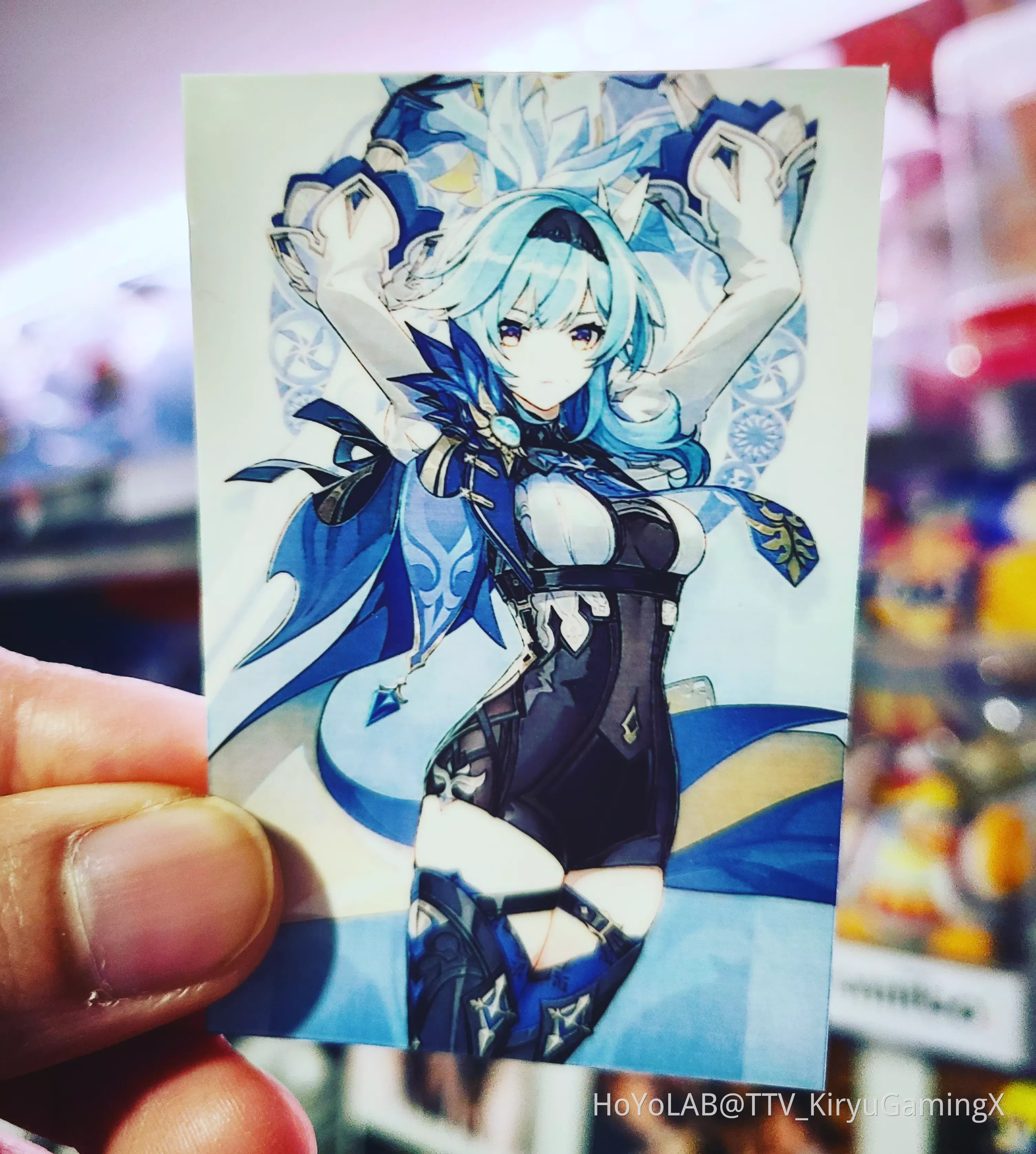 Eula Photo Card Genshin Impact | HoYoLAB