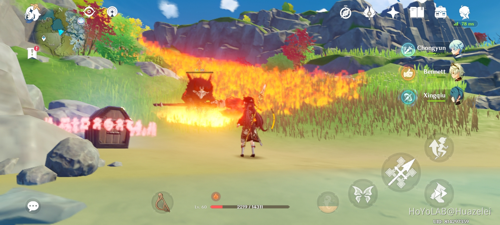big fire Genshin Impact | HoYoLAB