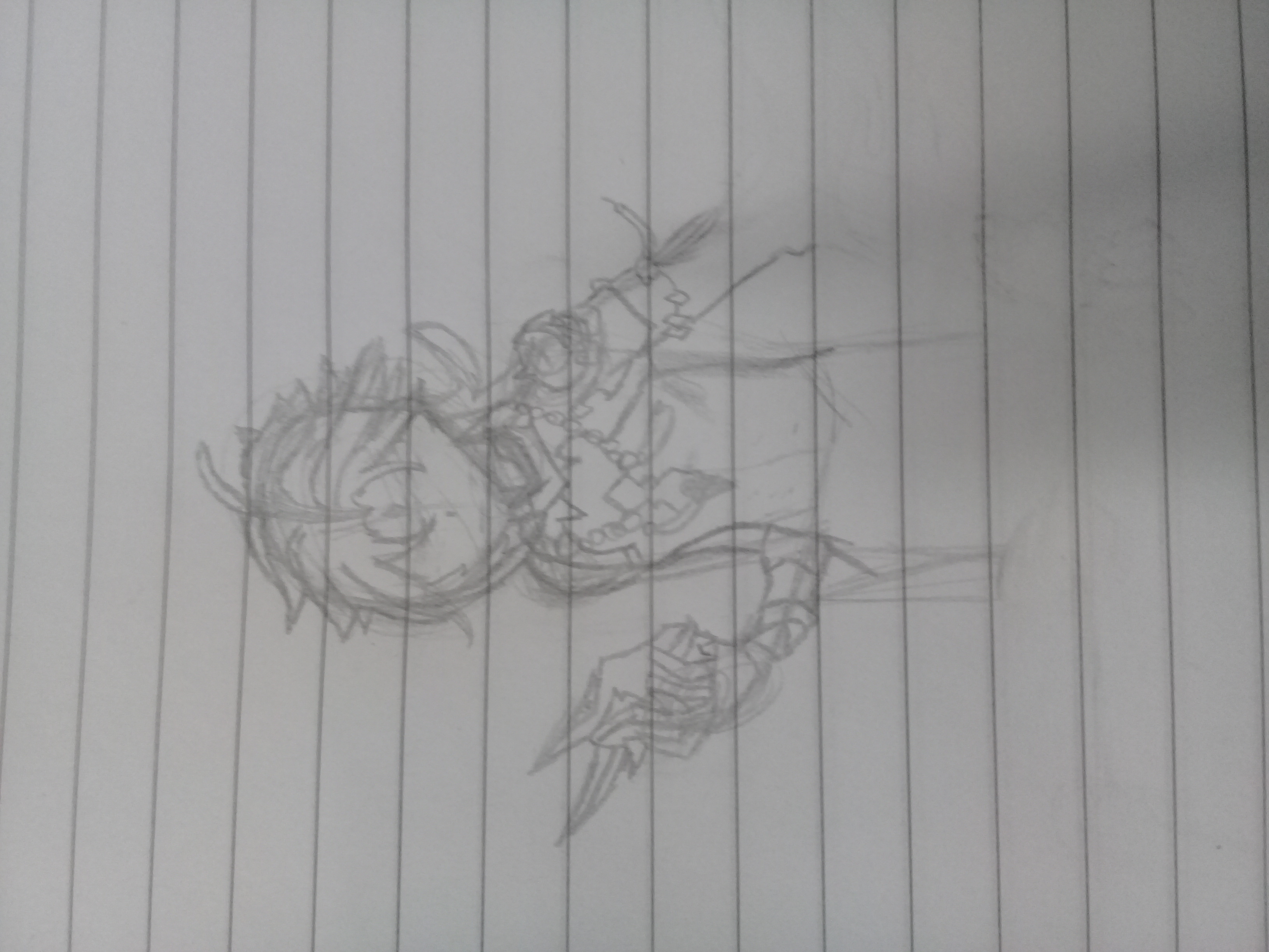Xiao Splash art in progress Genshin Impact | HoYoLAB