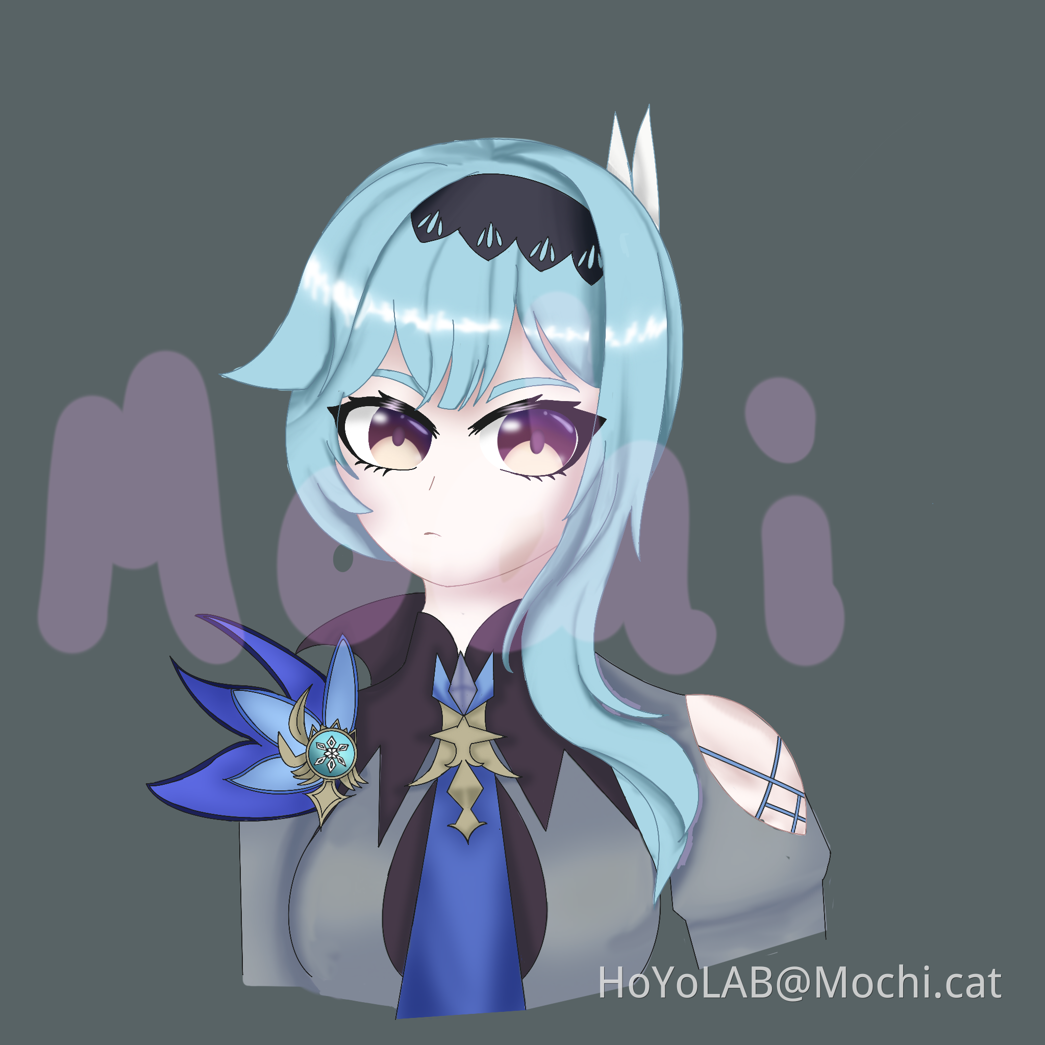 Eula drawing! Genshin Impact | HoYoLAB