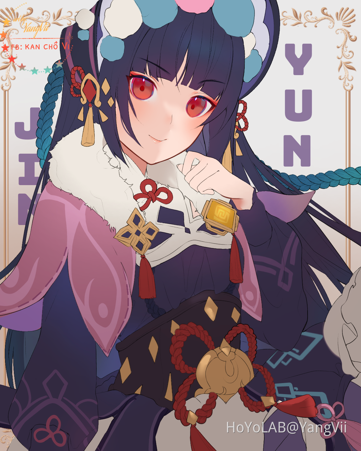 YunJin Fanart (WIP) Genshin Impact | HoYoLAB