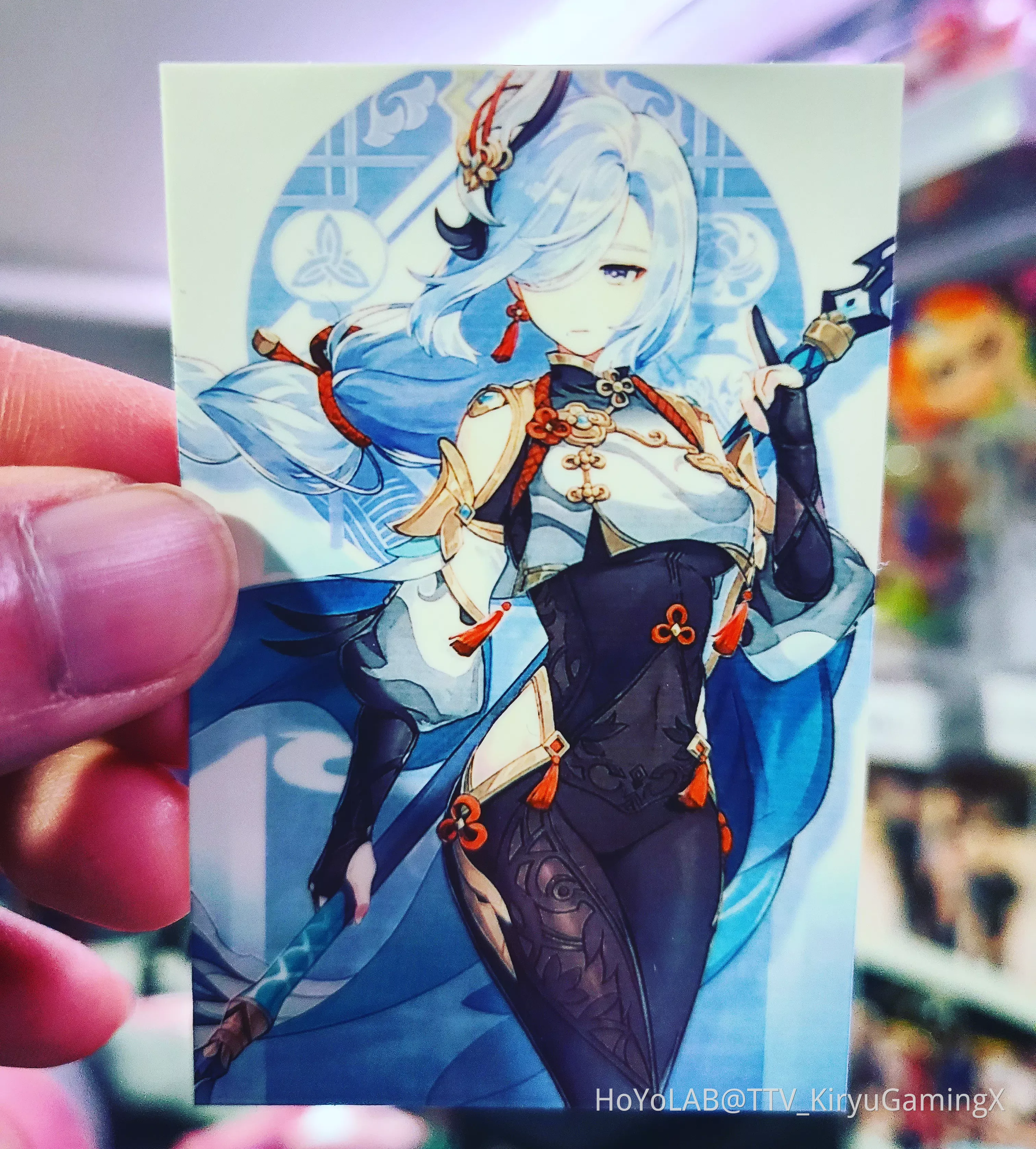 Shenhe Photo Card 📸 Genshin Impact | HoYoLAB