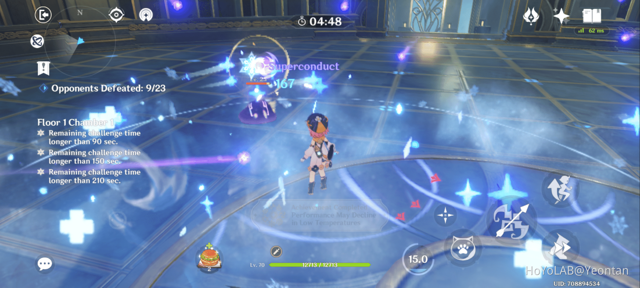 Superconduct achievement Genshin Impact | HoYoLAB