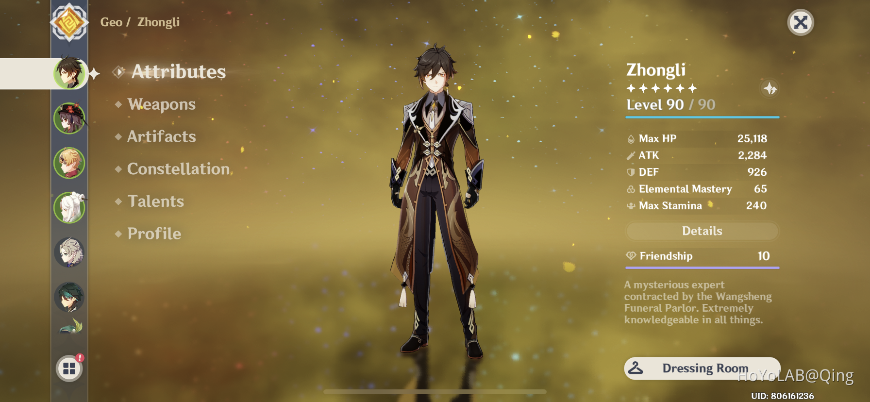 Current Zhongli Build Genshin Impact | HoYoLAB