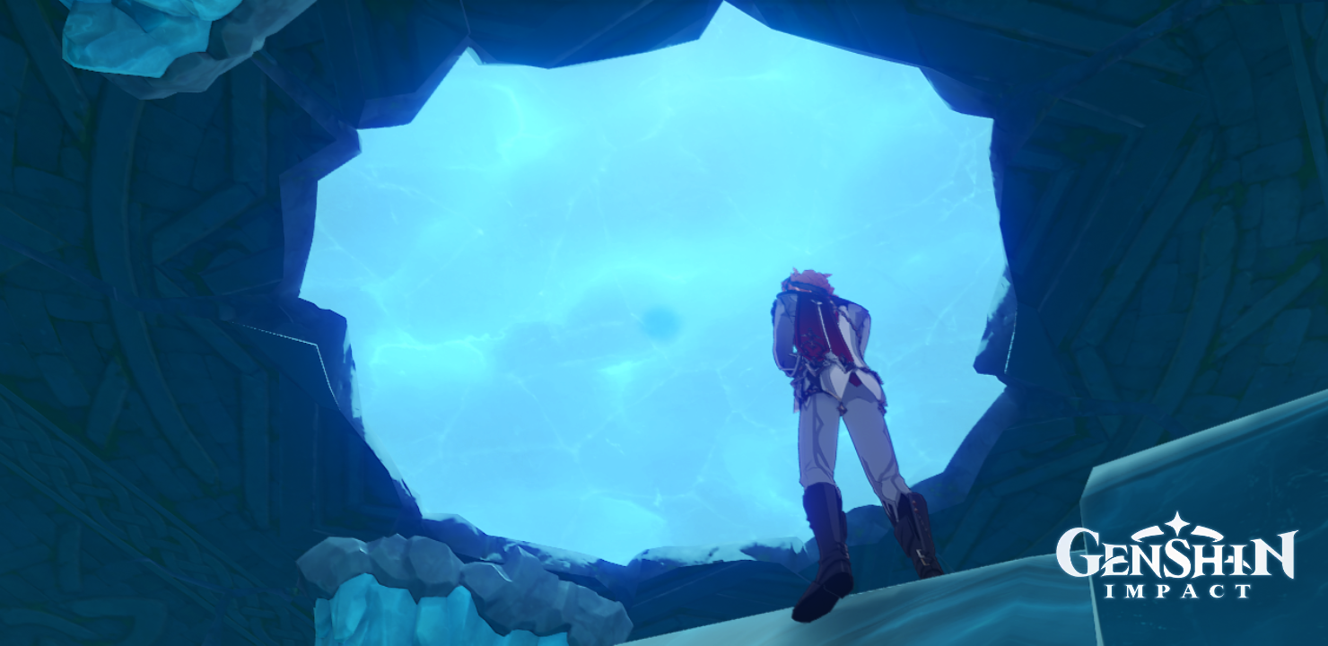 Underneath the cryo hypostasis, in pixelated Genshin Impact | HoYoLAB