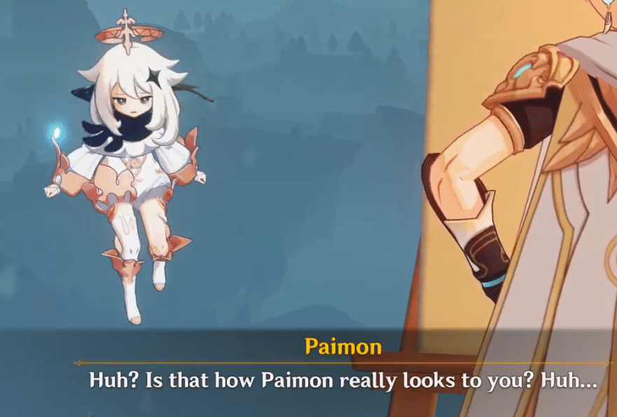 I really liked the name "Blade Pup", the Traveler's art of Paimon, and ...