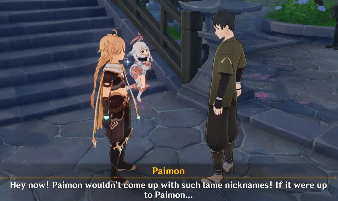 I really liked the name "Blade Pup", the Traveler's art of Paimon, and ...