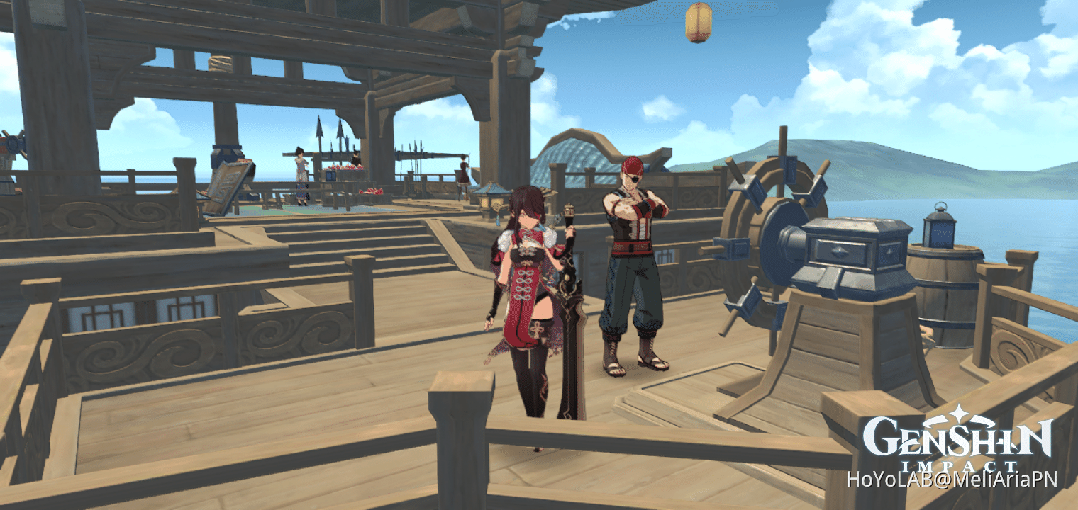 What if... Genshin characters were NPCs in game? (Part.02) - LIYUE ...