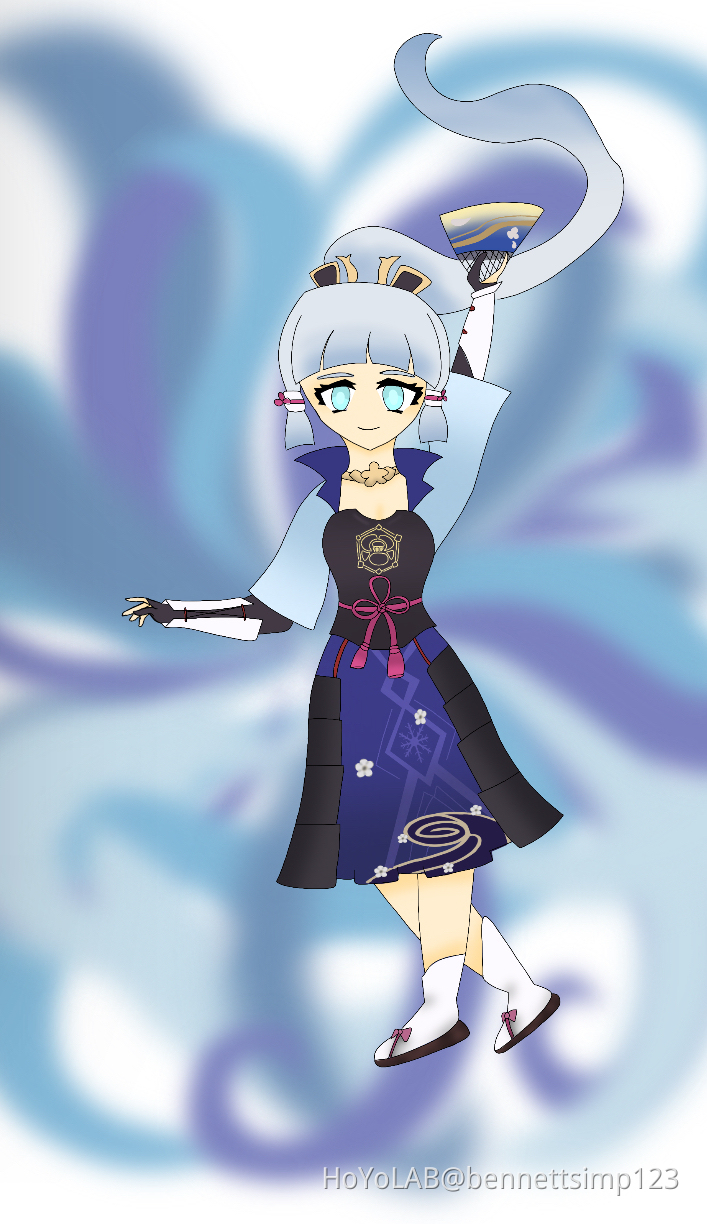 Ayaka drawing by me!