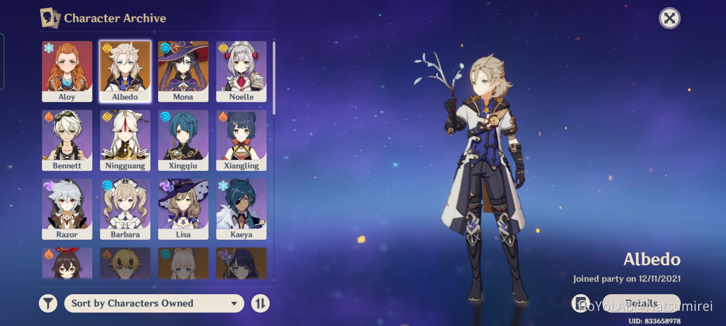 Albedo dps team? Genshin Impact | HoYoLAB