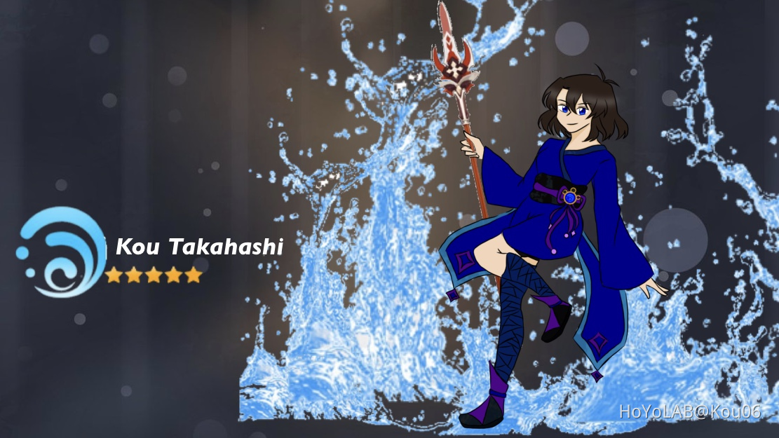 Hydro polearm character Genshin Impact | HoYoLAB