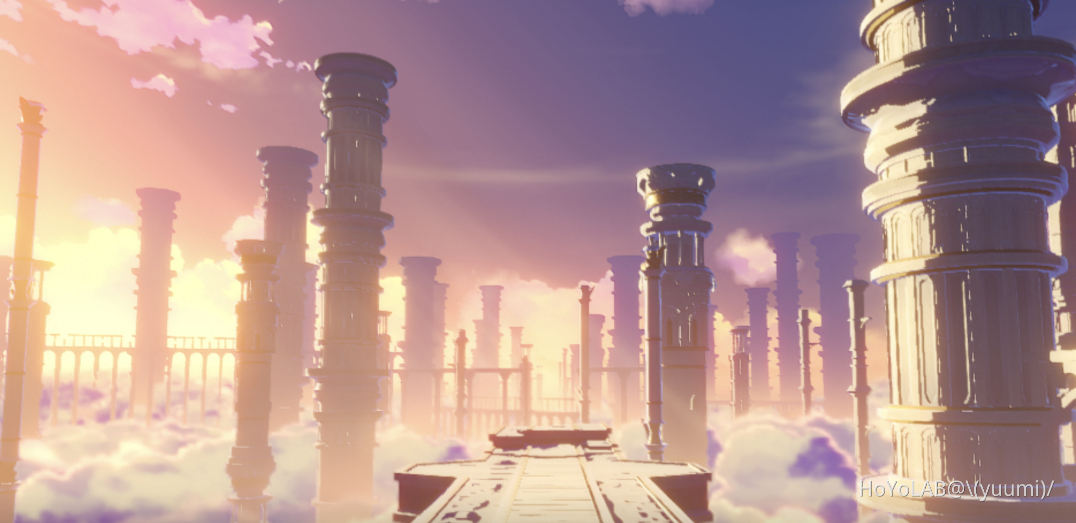 Pretty sunset loading screen Genshin Impact | HoYoLAB