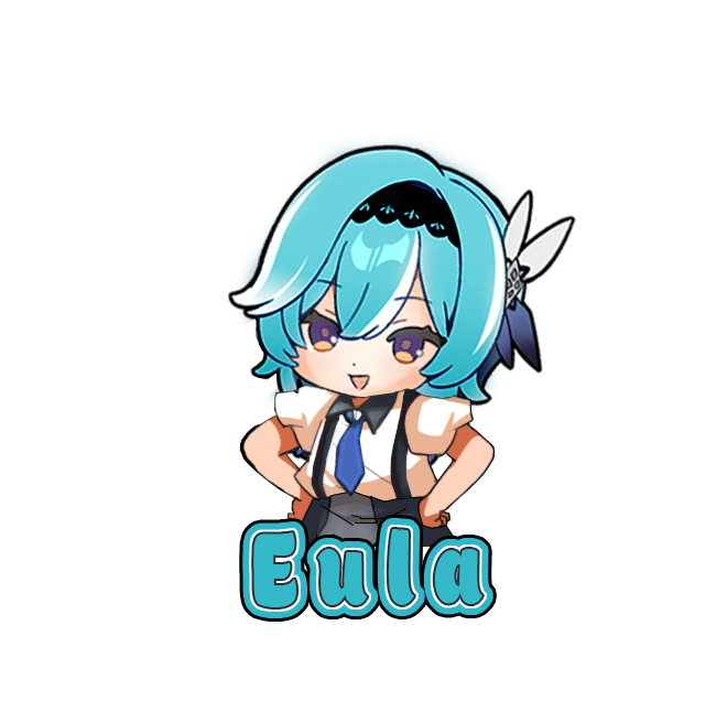 eula chibi photoshop | Genshin Impact | HoYoLAB