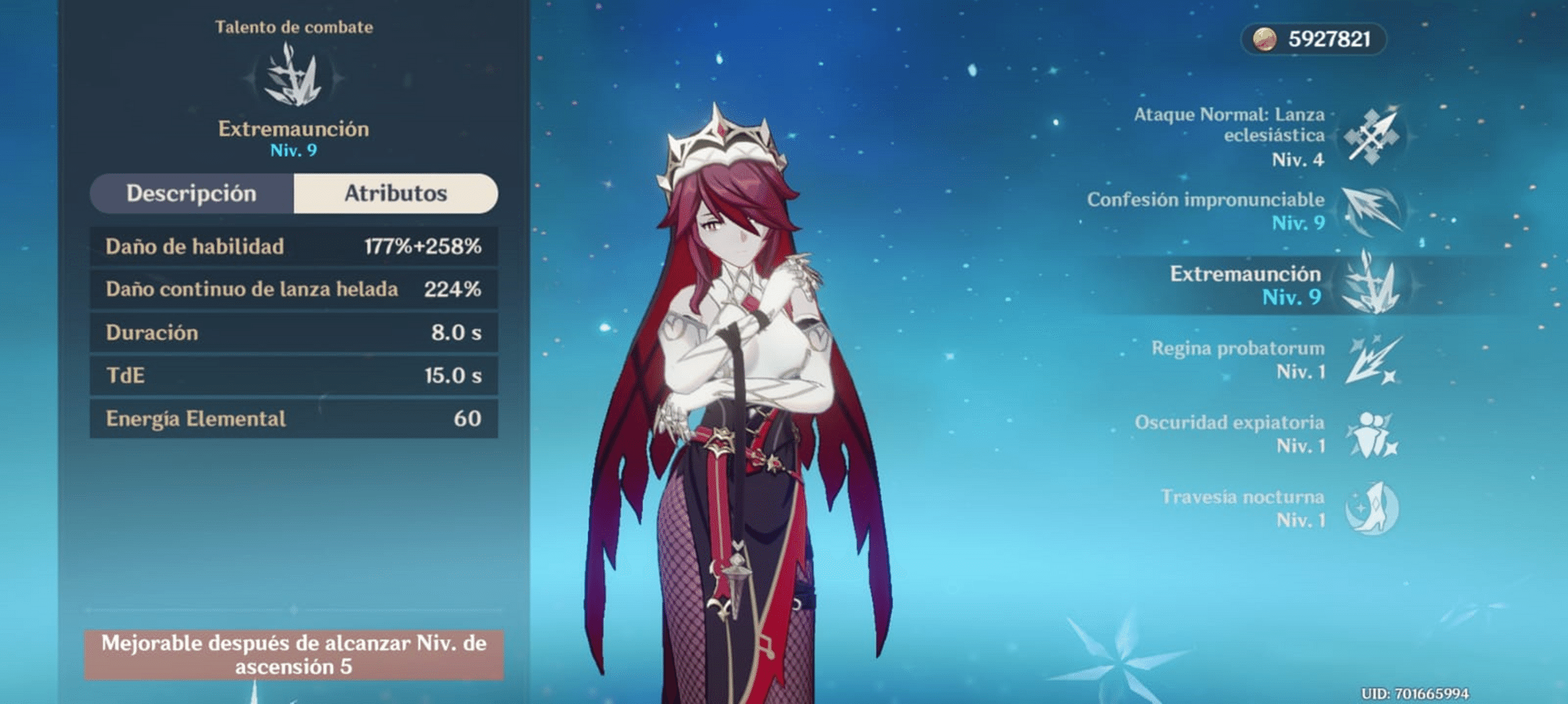 [Rosaria, DPS Cryo y Físico] - Explicada en profundidad Genshin Impact ...