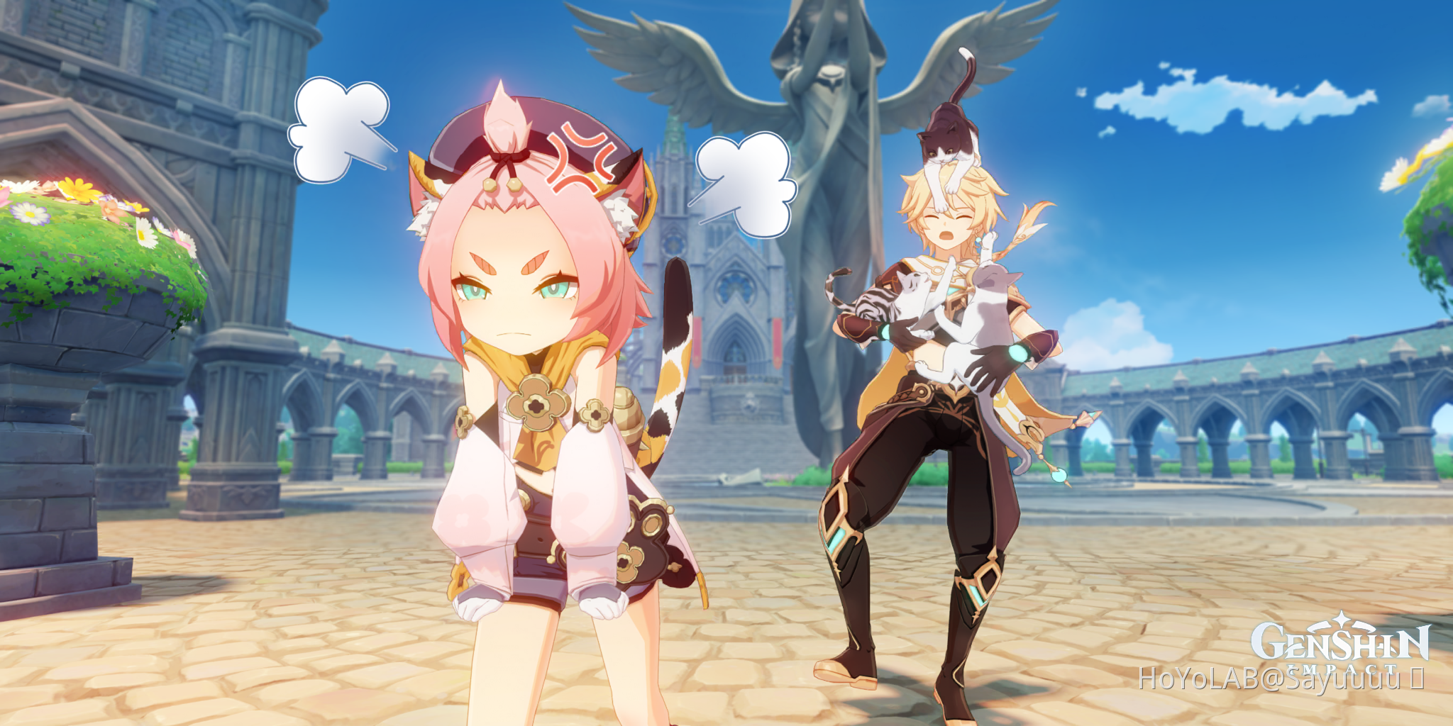 Diona the Angry Cat Genshin Impact | HoYoLAB