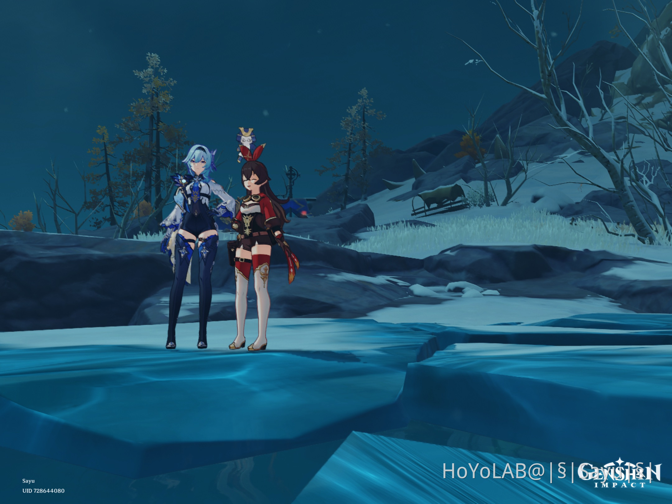 Ice bath with Eula and Amber leaked Genshin Impact | HoYoLAB